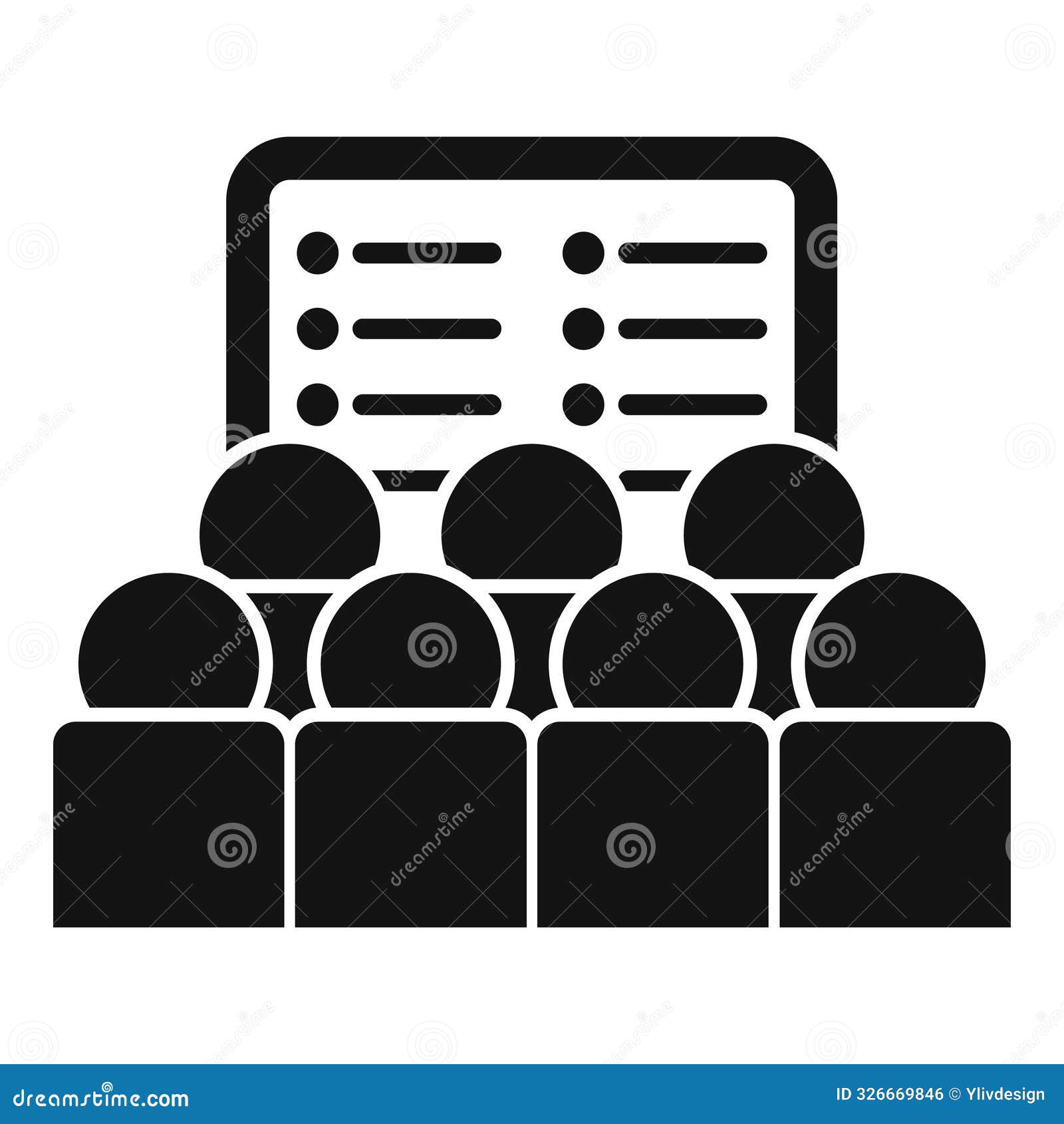 Group of Students Attending a Lesson with a Teacher Writing on a ...