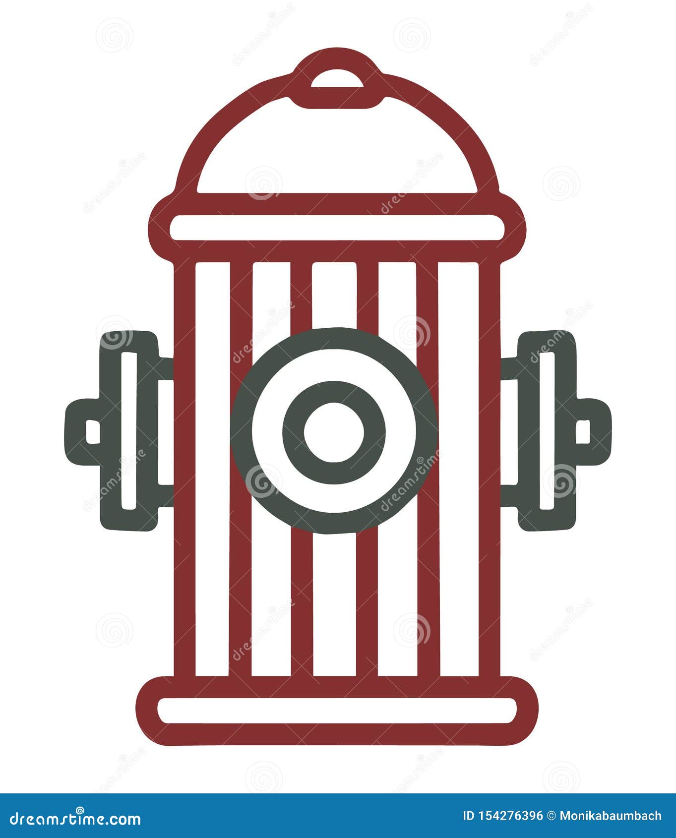 Water Hydrant, Illustration, Vector | CartoonDealer.com #207021406