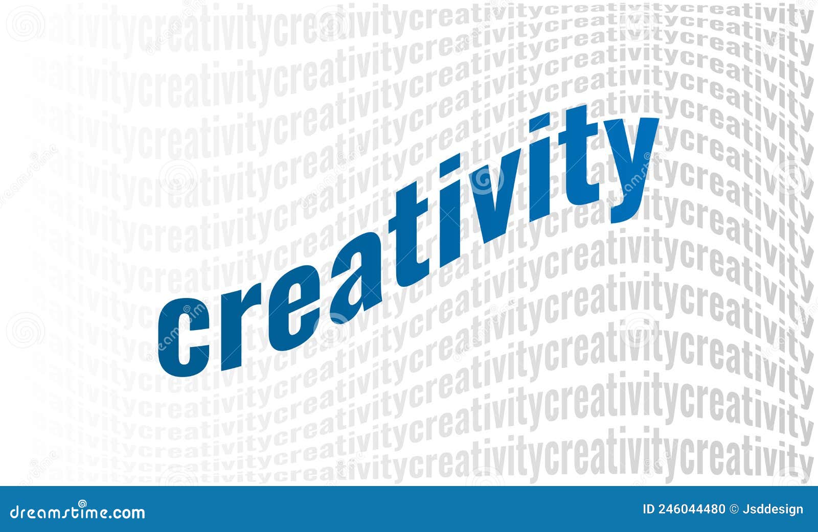 Text Cloud Vector Graphics with Word Creativity Stock Vector ...