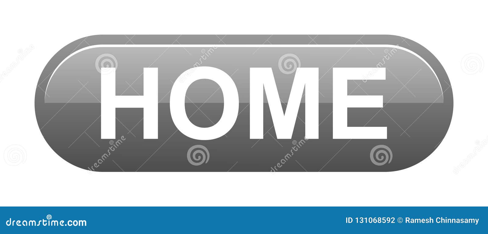 Home button stock vector. Illustration of graphic, house - 131068592