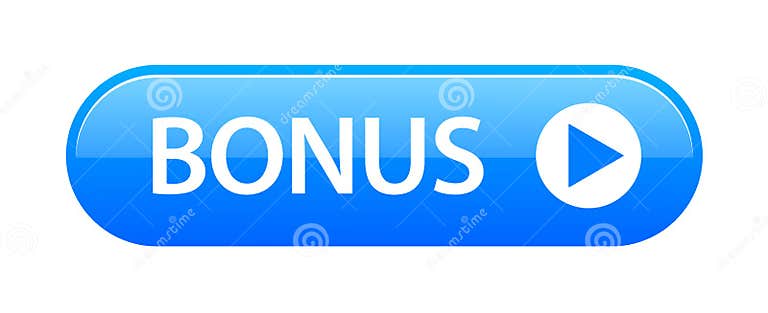 Bonus button stock vector. Illustration of advertising - 179060688