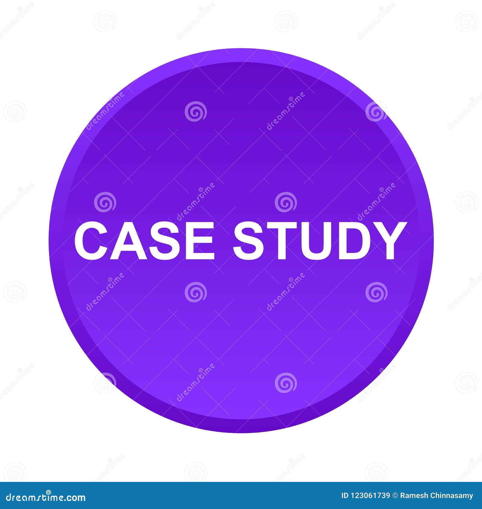 Case study button stock vector. Illustration of casement - 123061739