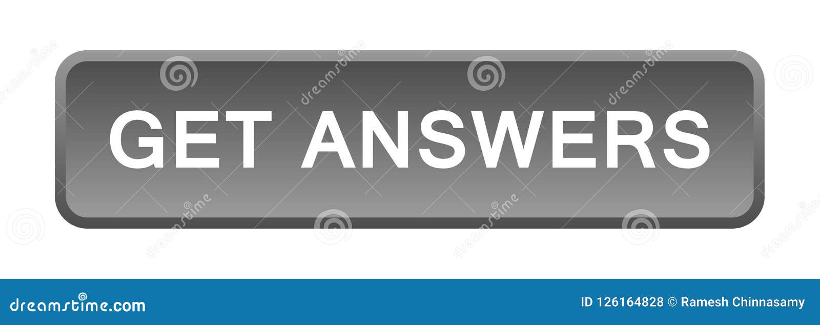 Get answers button stock vector. Illustration of details - 126164828