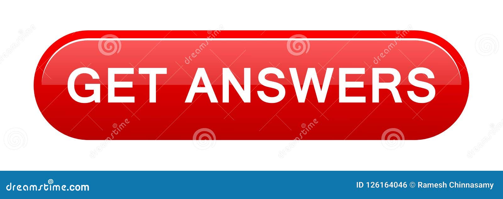 Get answers button stock vector. Illustration of company - 126164046