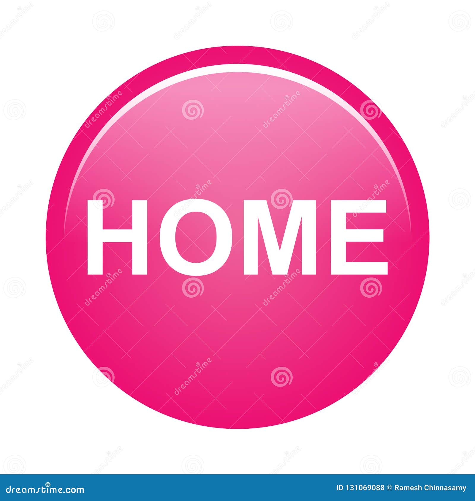 Home button stock vector. Illustration of graphic, business - 131069088
