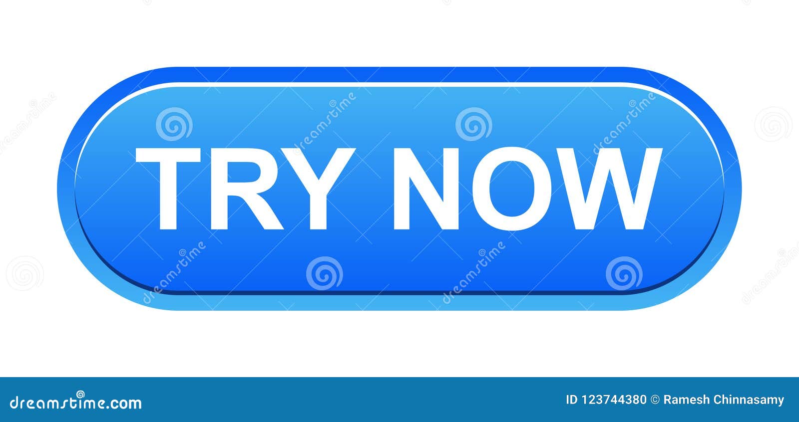 Try now button stock vector. Illustration of click, abstract - 123744380