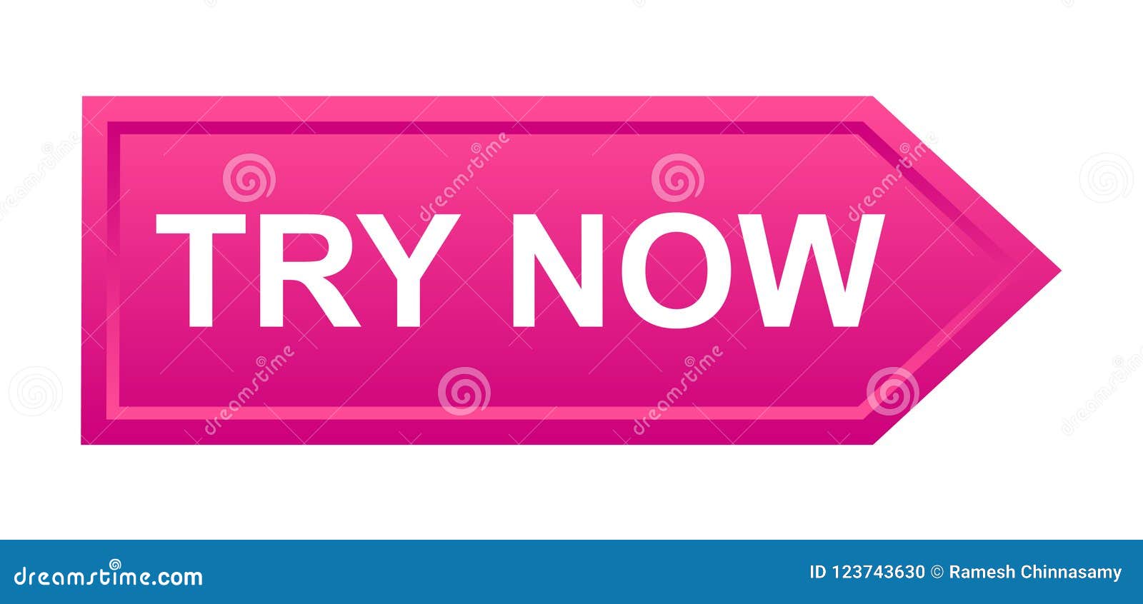 Try now button stock vector. Illustration of choice - 123743630