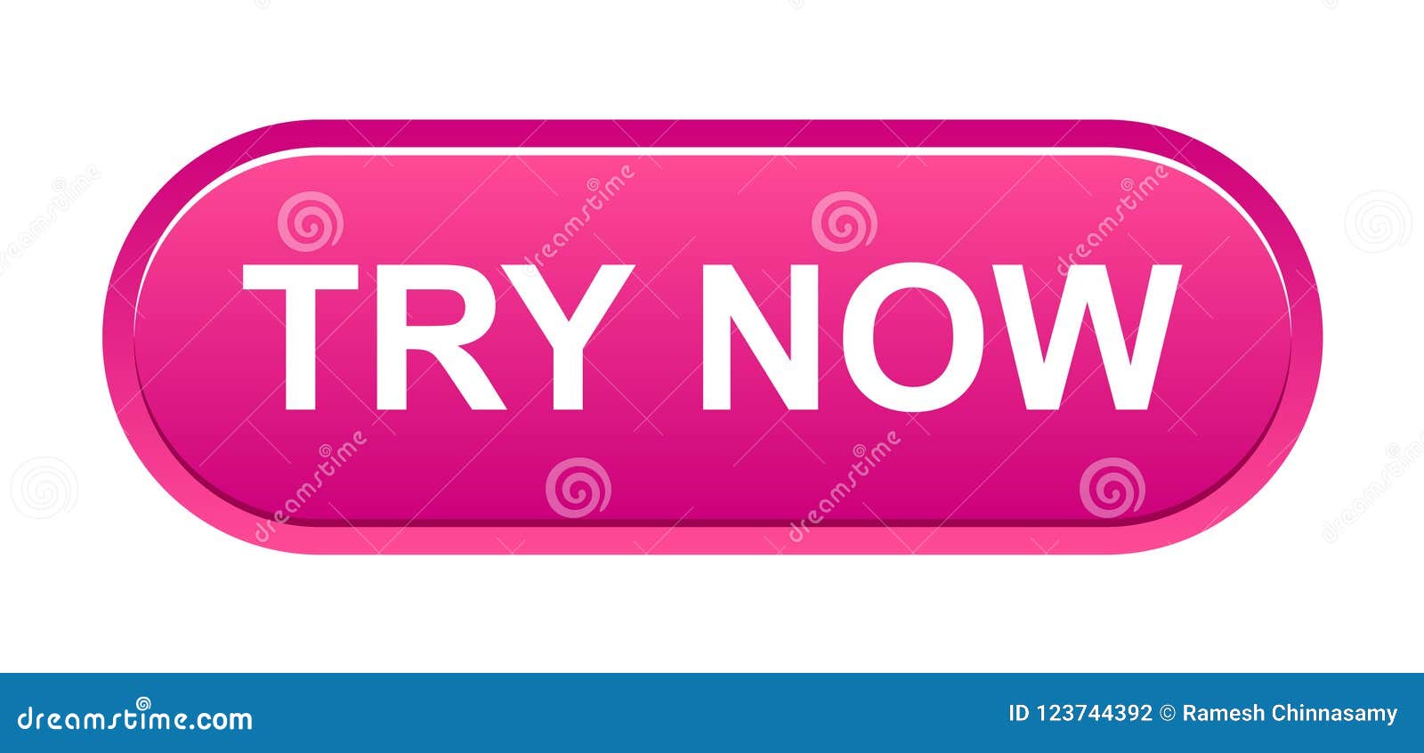 Try now button stock vector. Illustration of advertising - 123744392