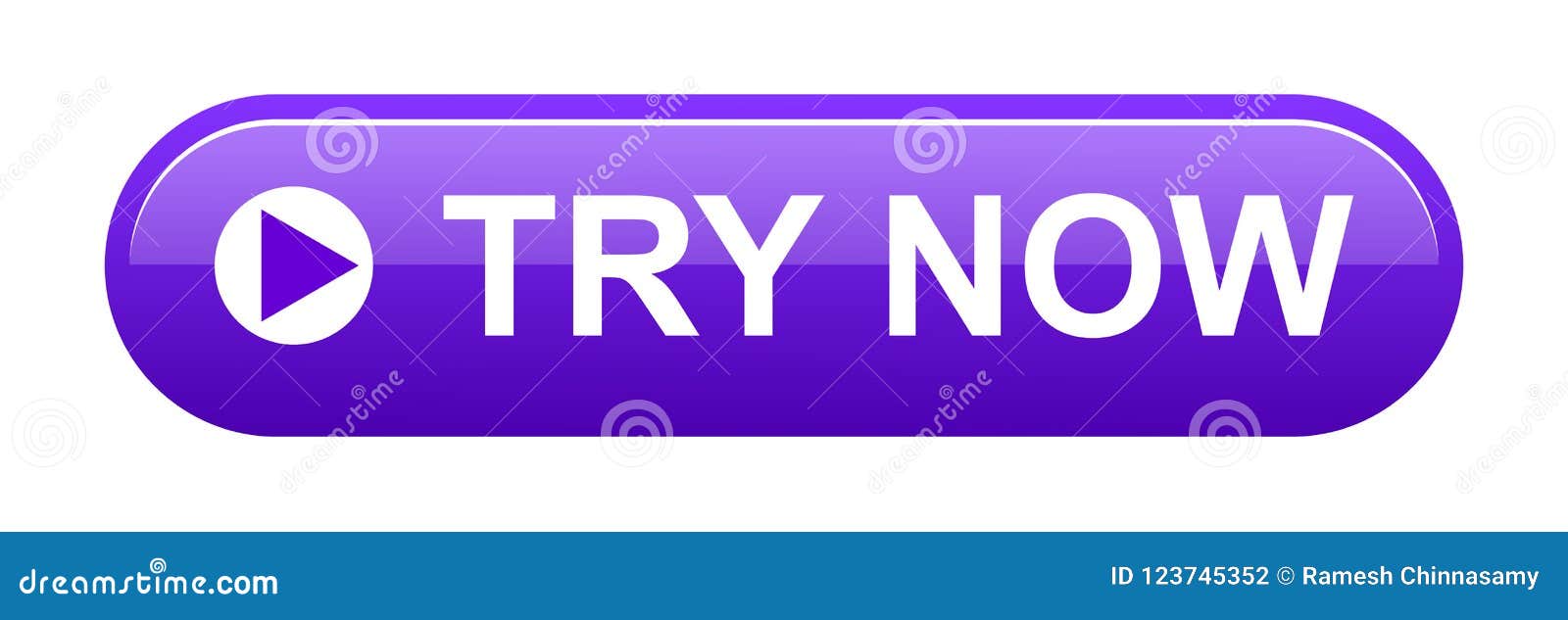 Try now button stock vector. Illustration of buttons - 123745352
