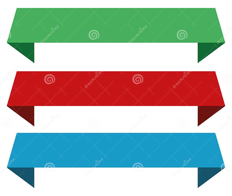 Simple Vector Label Banner on White Background Stock Vector ...