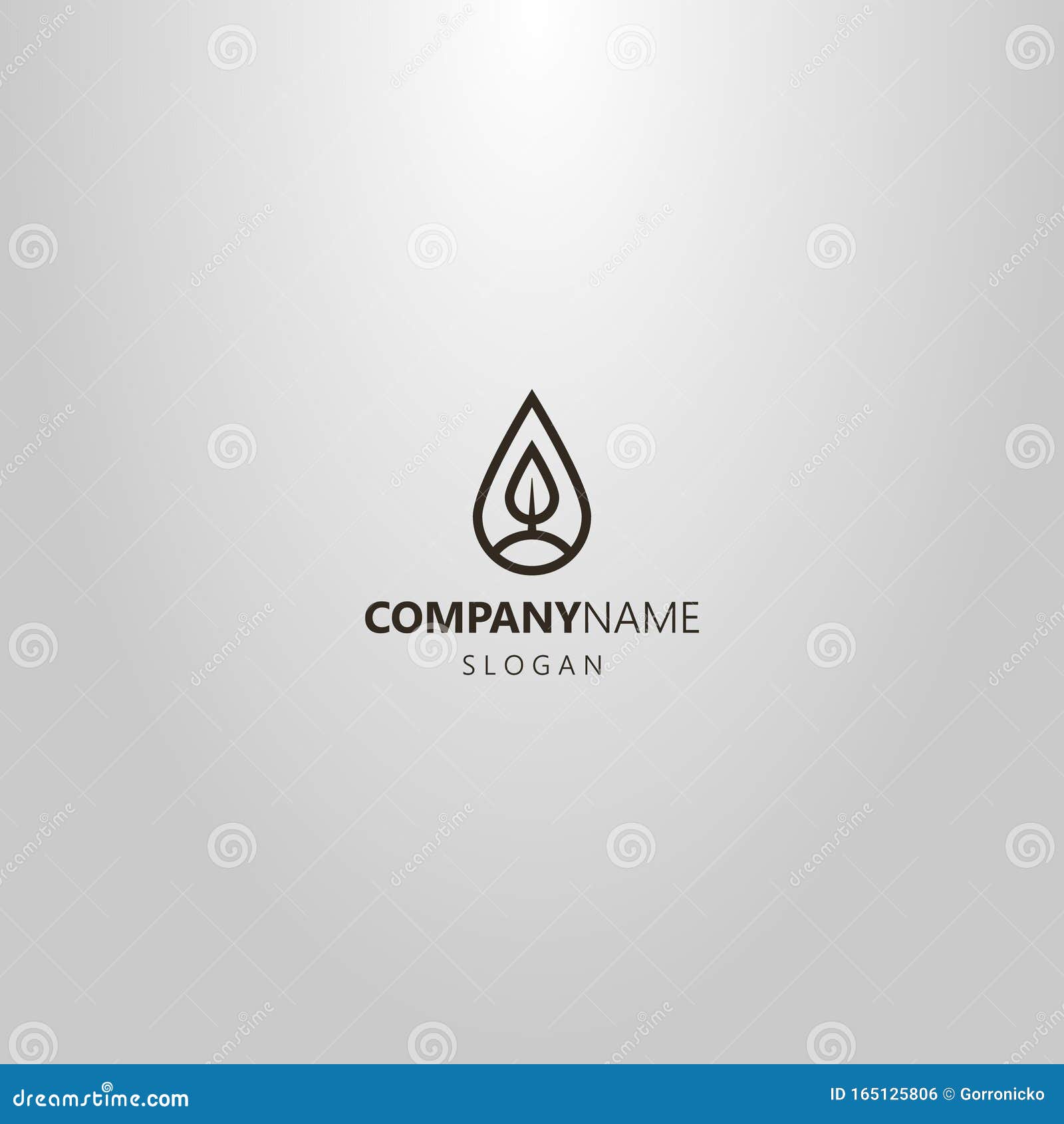 Teardrop Shape Vector