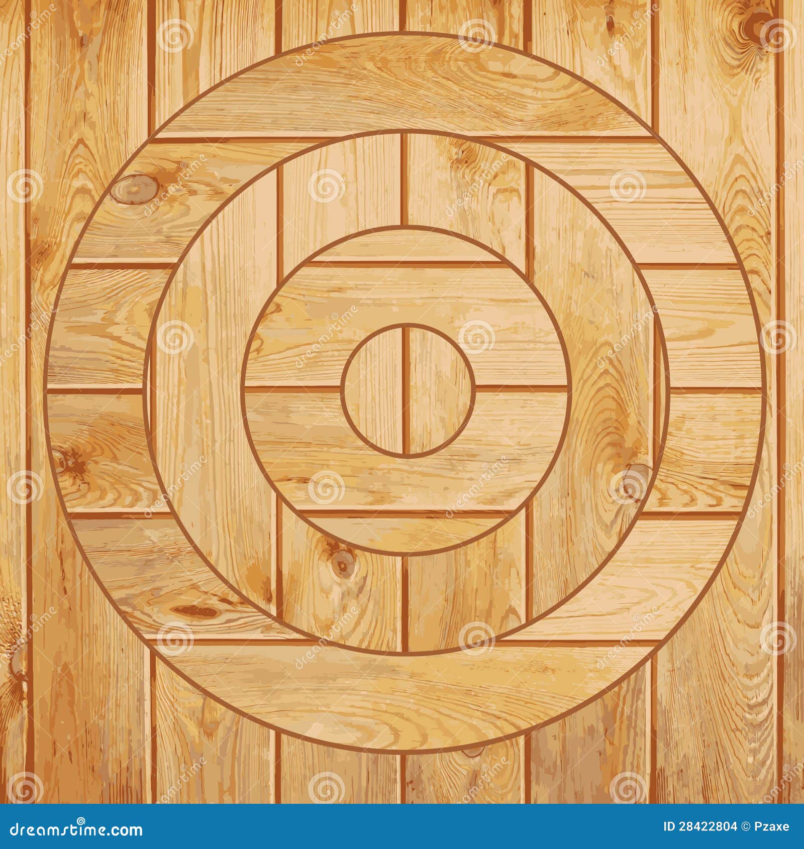 Simple Vector Pattern - Natural Wood Stock Vector - Illustration of ...