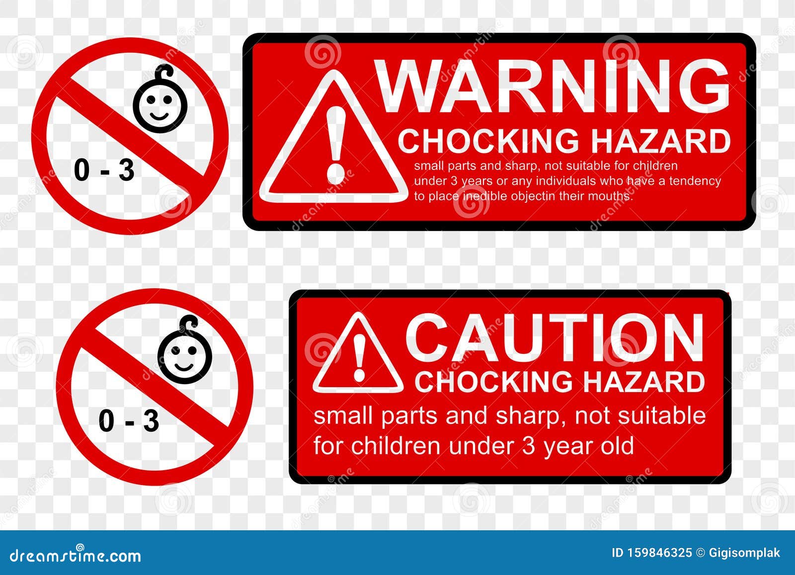 Simple Vector Red Black, Caution Sign, Warning or Caution Hazard Not ...