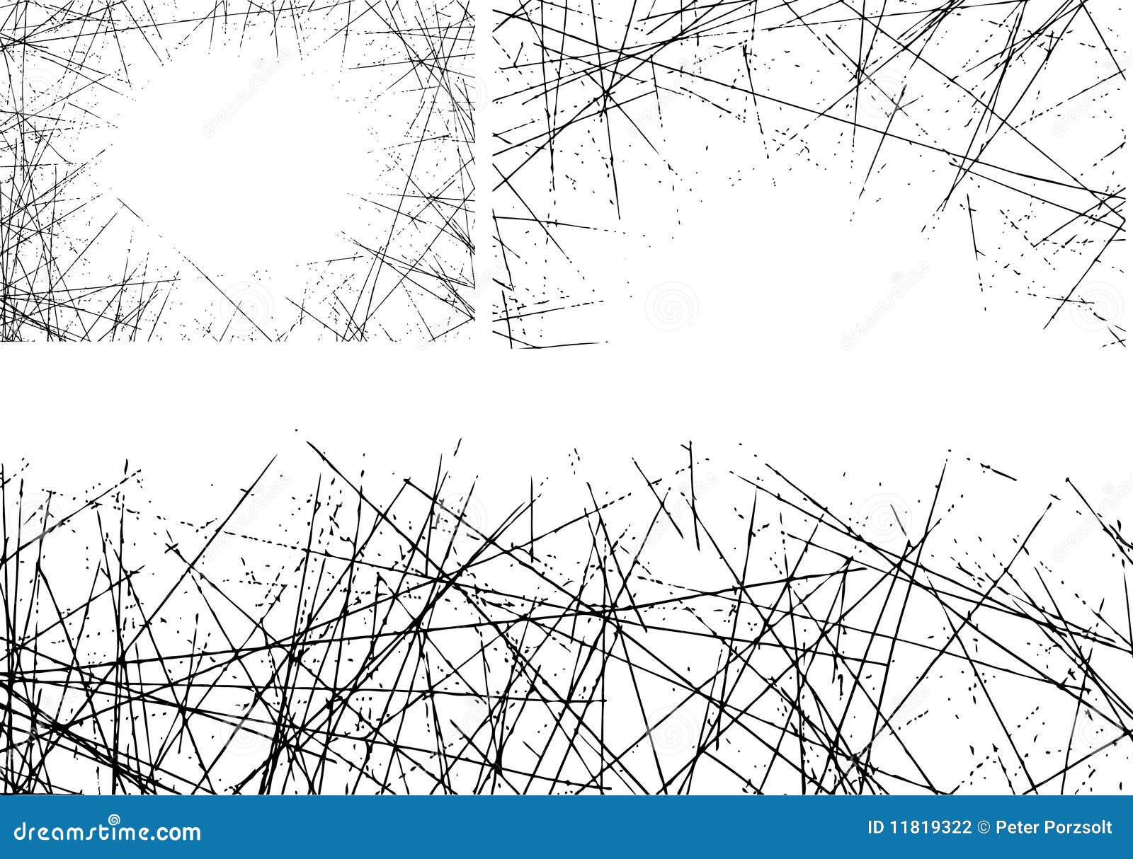 Simple vector scratch stock vector. Illustration of aged - 11819322