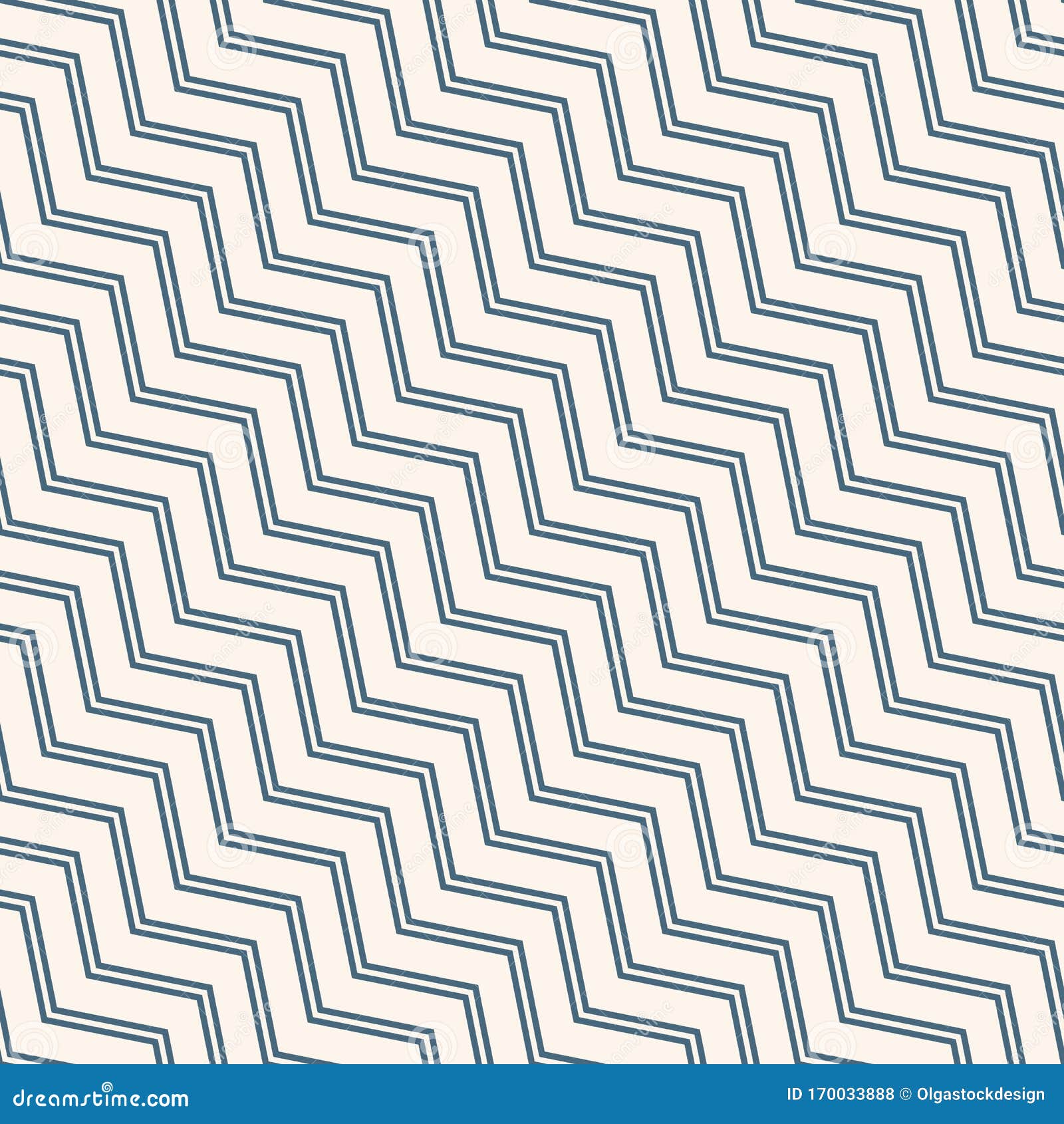 Simple Vector Seamless Pattern with Diagonal Stripes, Lines, Chevron ...