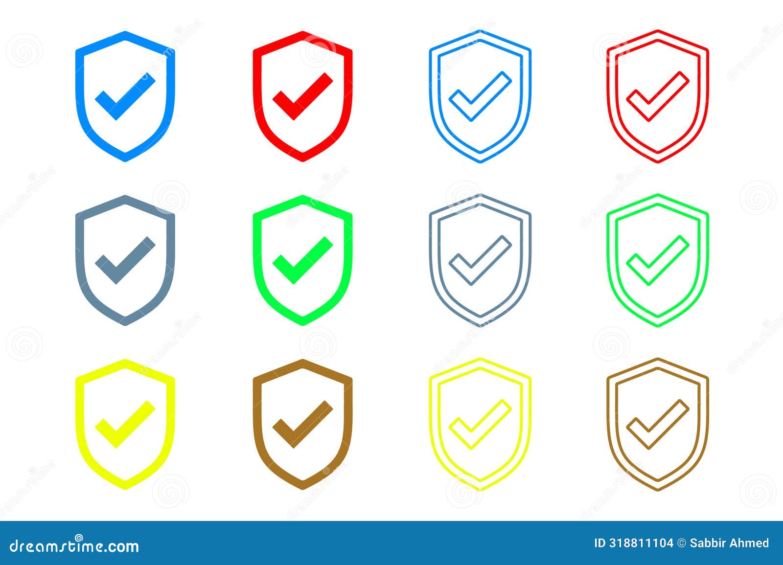 Simple Vector Shield Security Tick Icon, Eps 10 Stock Vector ... Simple Vector Shield Security Tick Icon, Eps 10 Stock Vector ...