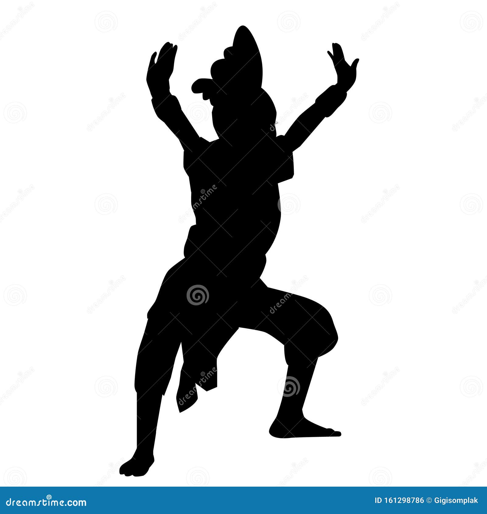 Simple Vector Silhouette of Young Girl Traditional West Java, Sunda ...