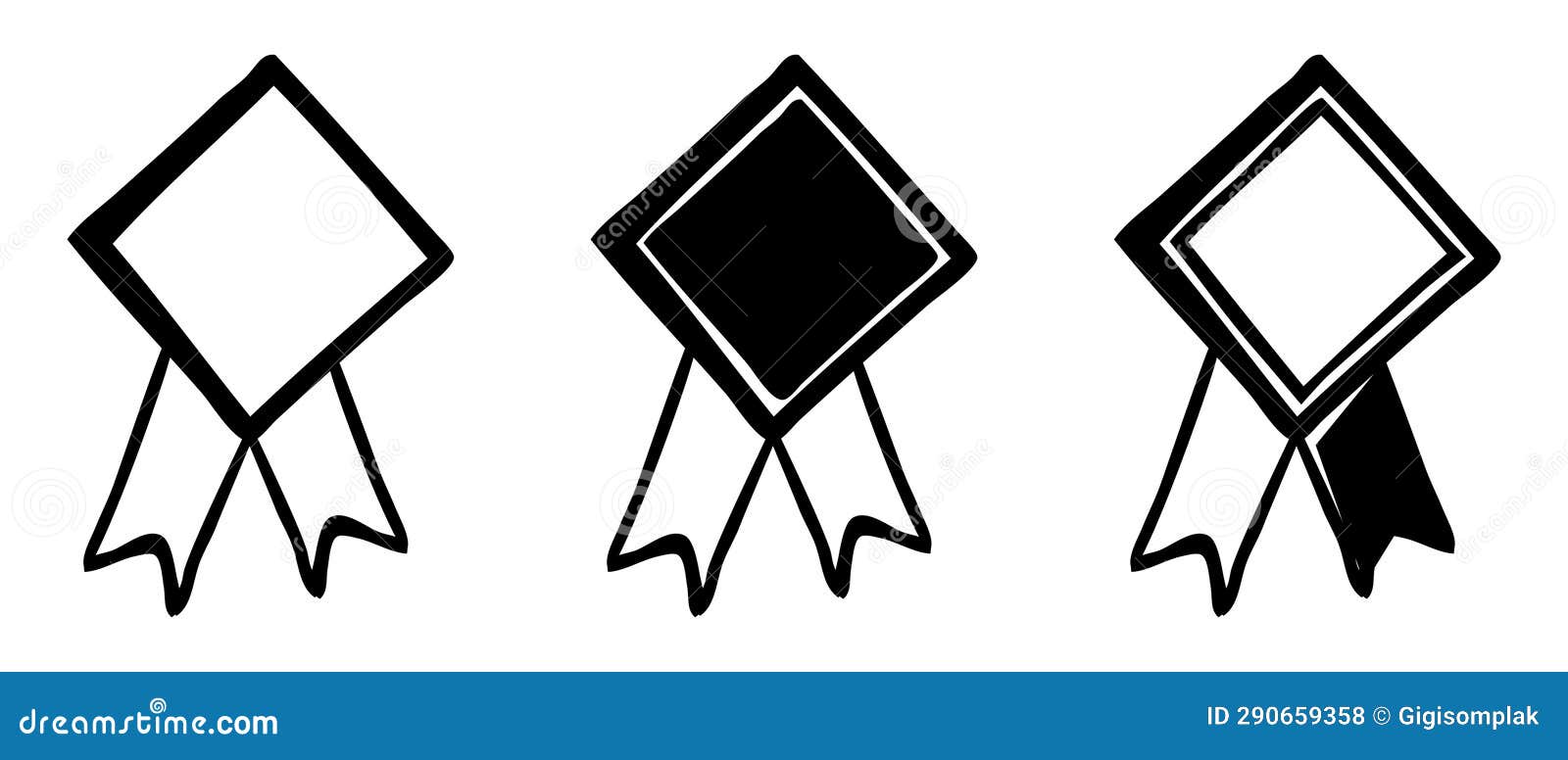 Simple Vector Doodle Hand Draw Sketch, Badge Stock Vector ...