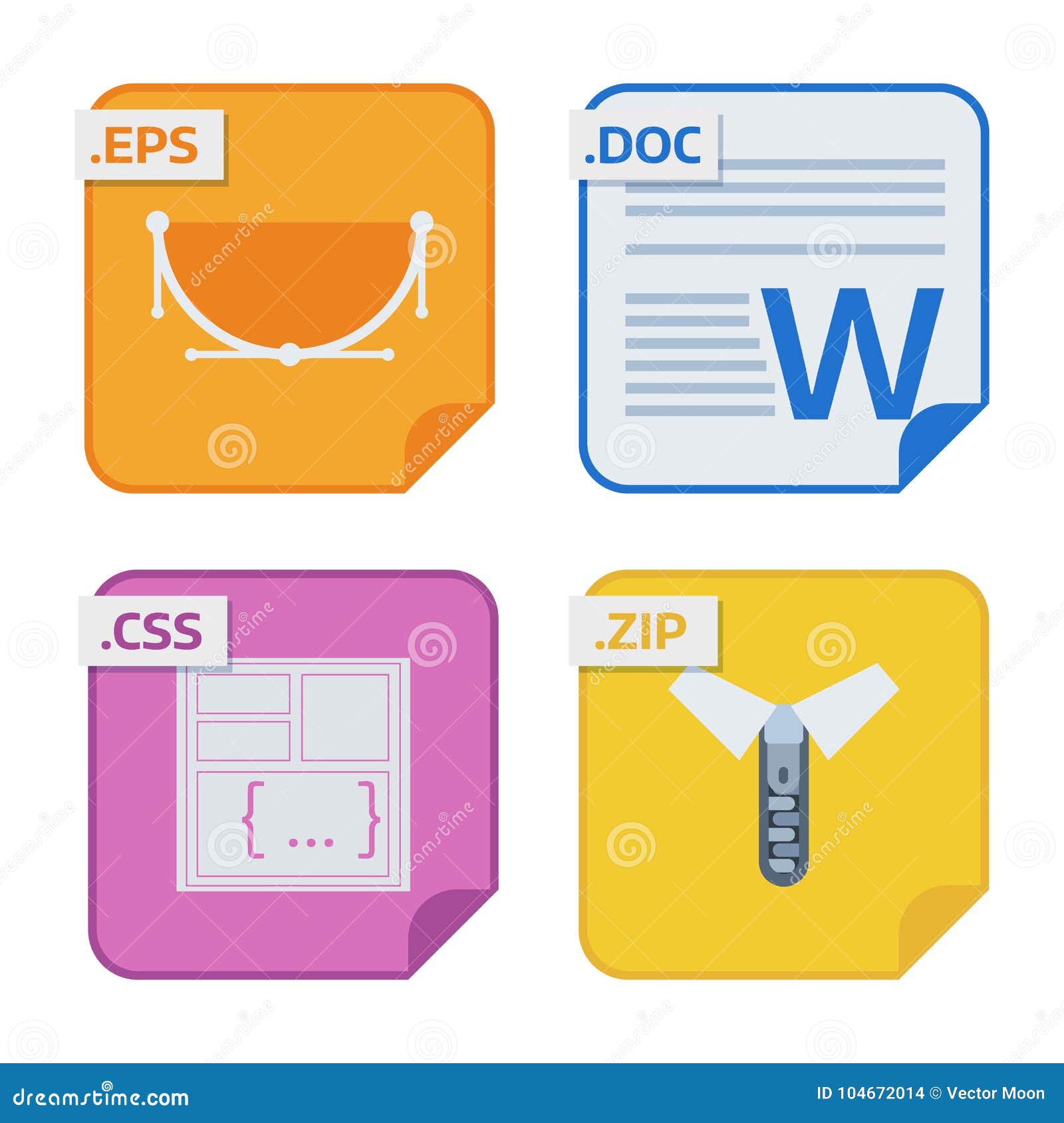 File Types and Formats Labels Icon Presentation Document Symbol ... File Types and Formats Labels Icon Presentation Document Symbol ...