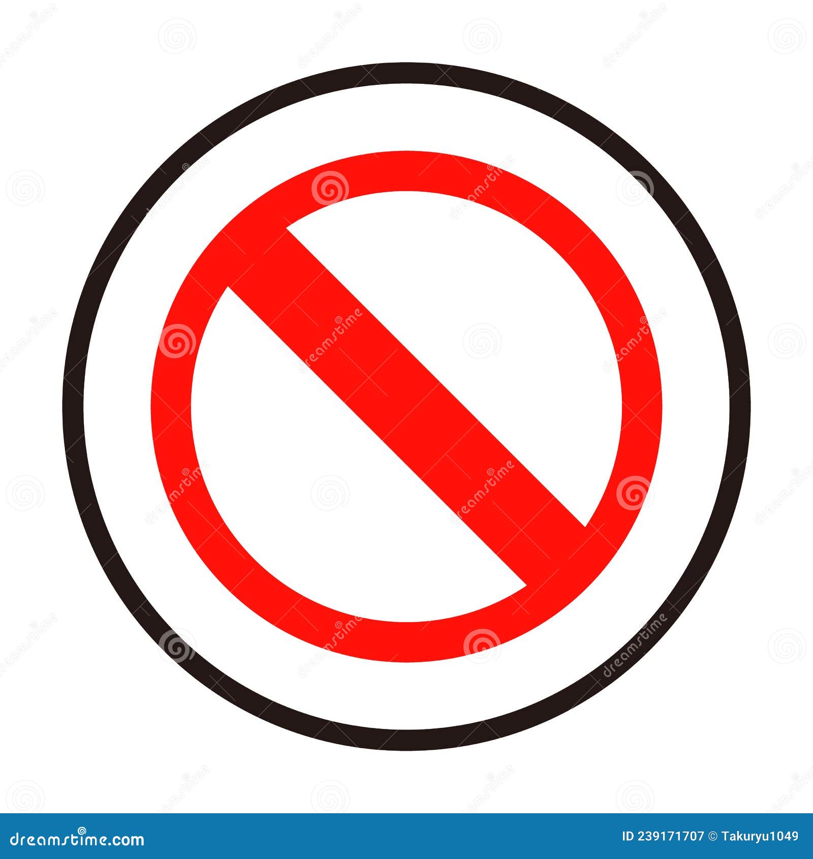 A Simple Vector of a Stop Sign. Illustration about Ban or Regulation ...