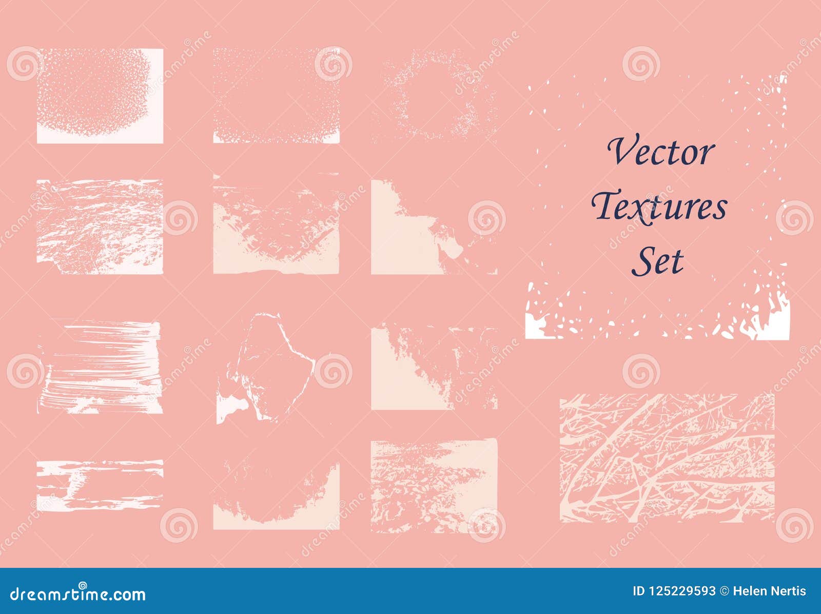 Simple Vector Texture Elements for Design and Illustration Stock ...