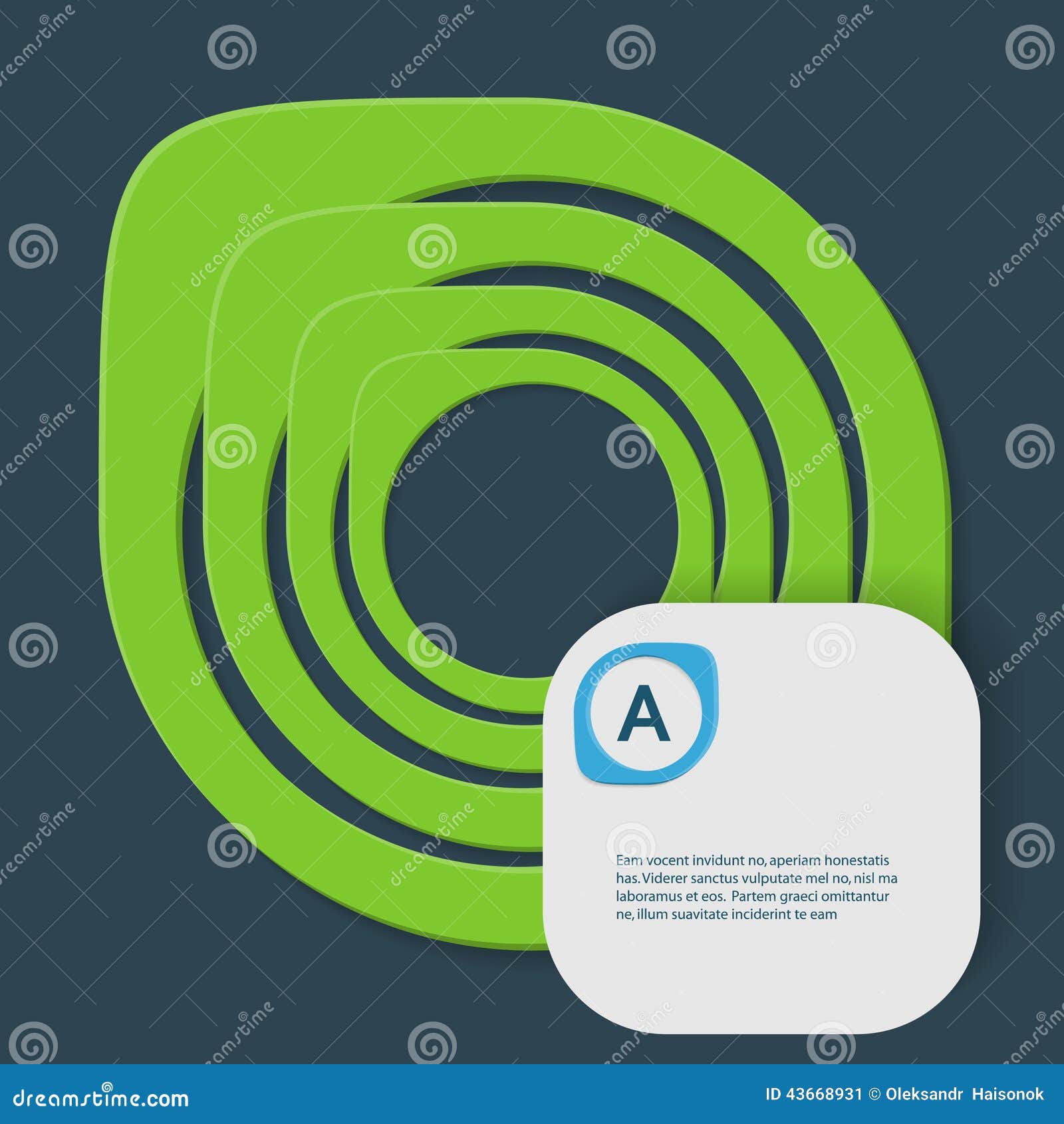 Simple Vector with Three-dimensional Figures Eps Stock Vector ...