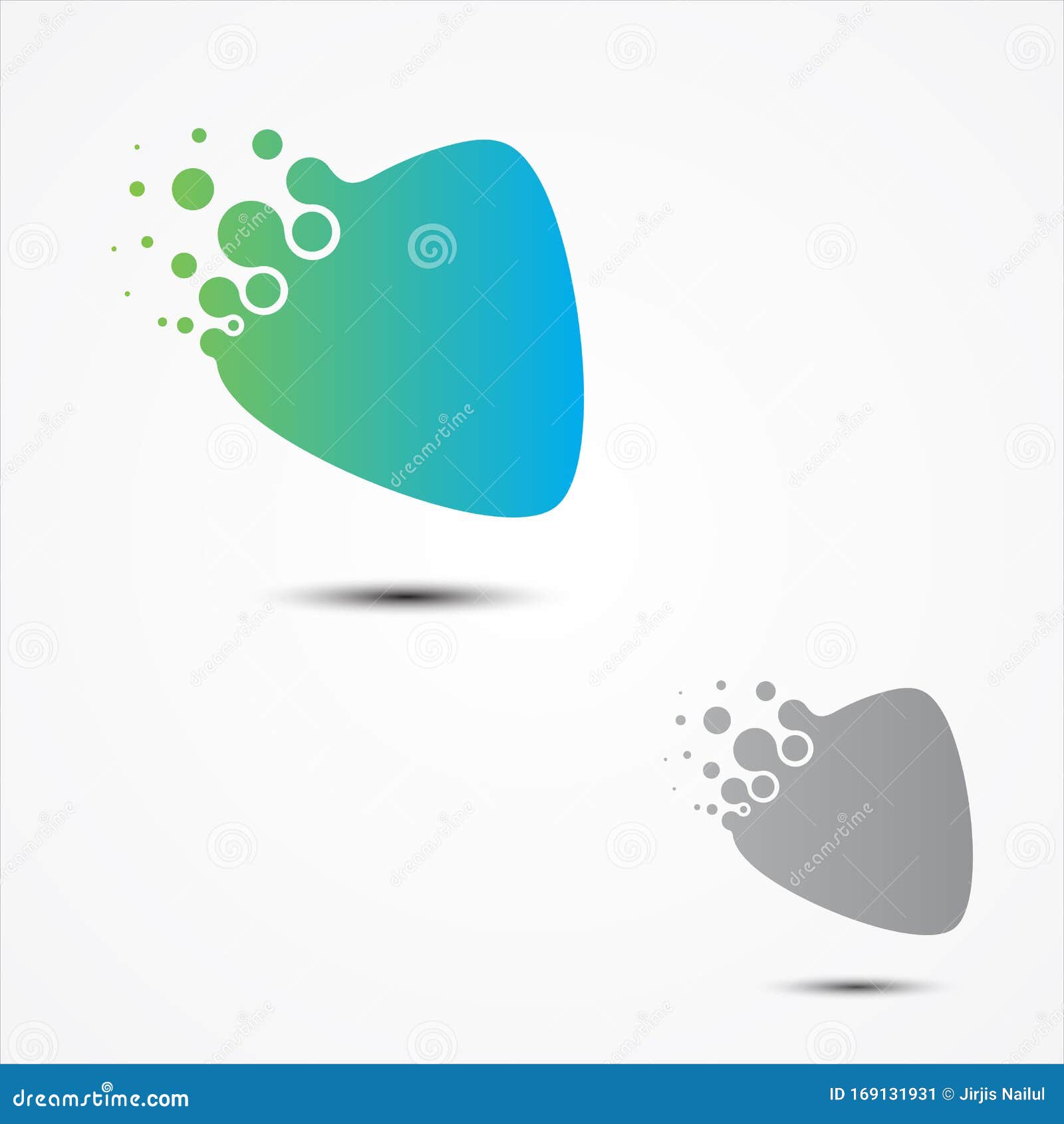 Simple Vector Triangle Pixel Design in Flat Style Stock Vector ...