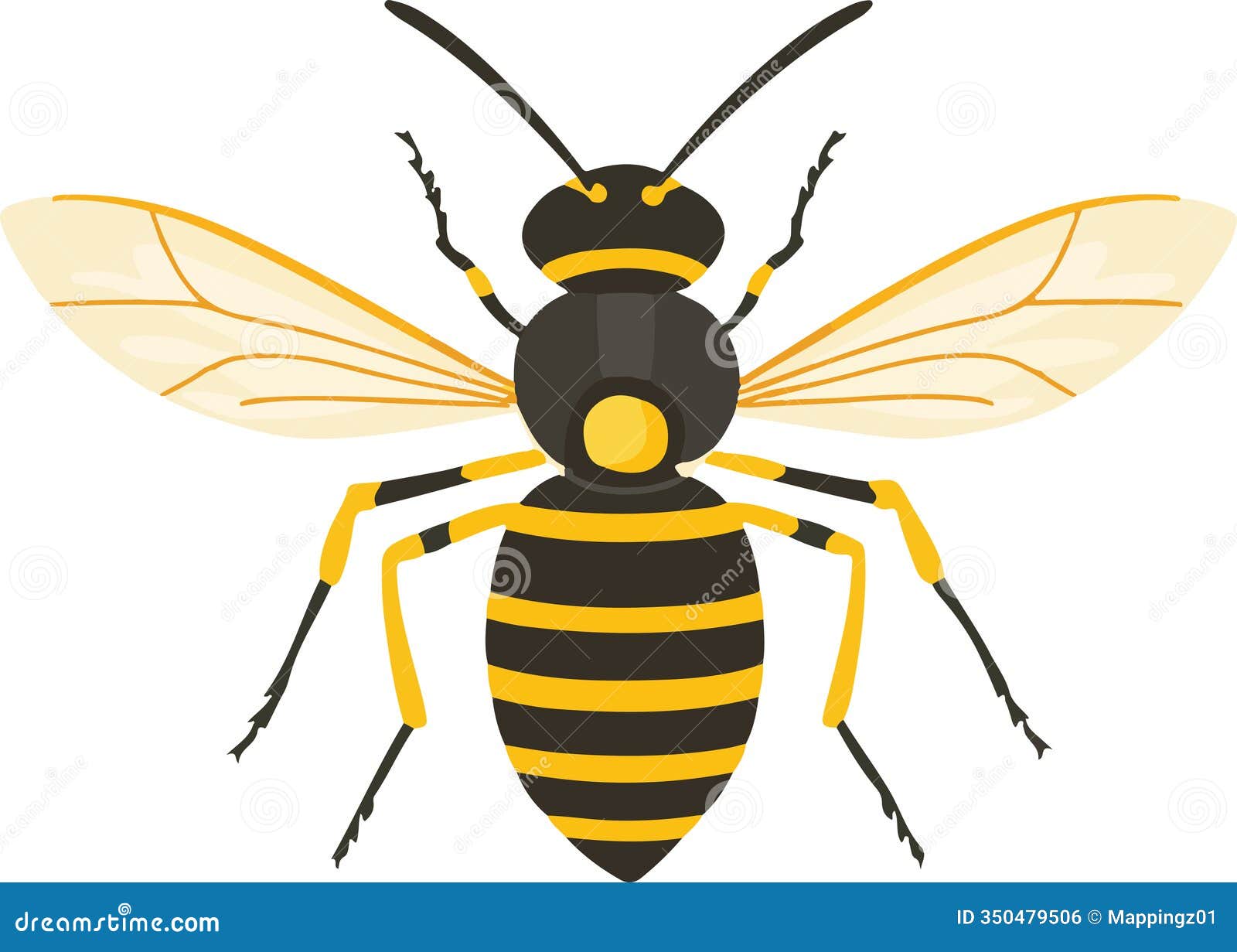 Vector Wasp Logo Stock Photography | CartoonDealer.com #263907758