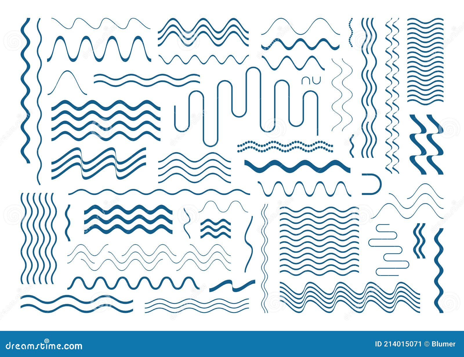 Vector Wavy Alphabet Letters Set, Hand-drawn | CartoonDealer.com #45300604