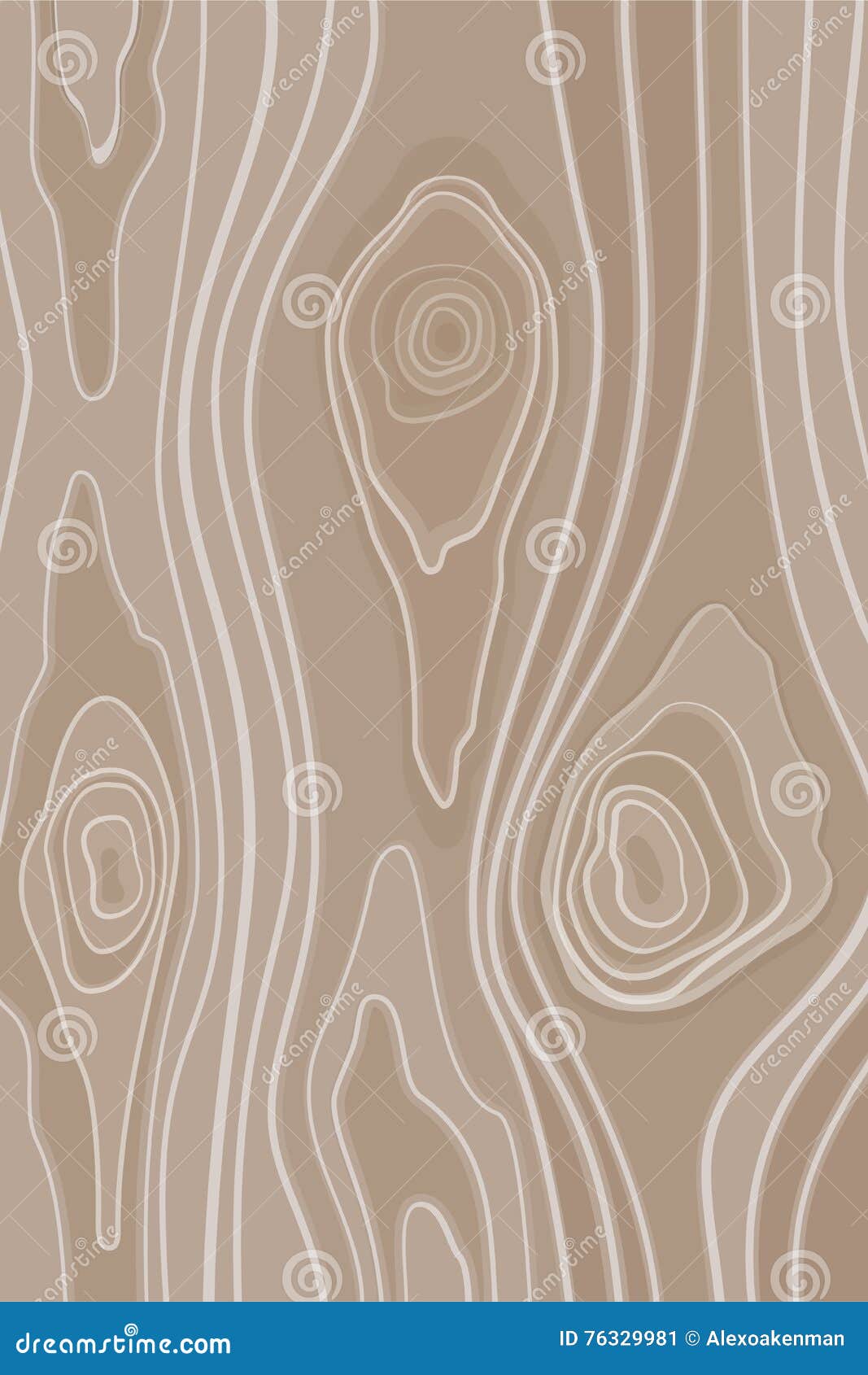 Simple Wood Grain Vector