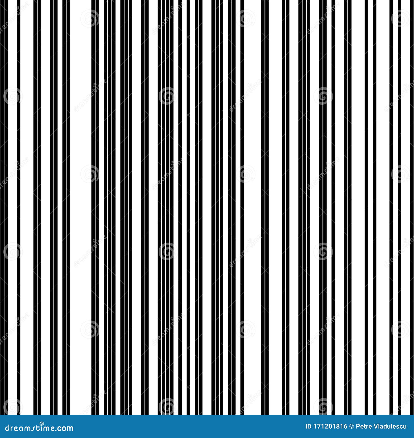 Simple Vertical Black Stripes (3) Stock Vector - Illustration of ...