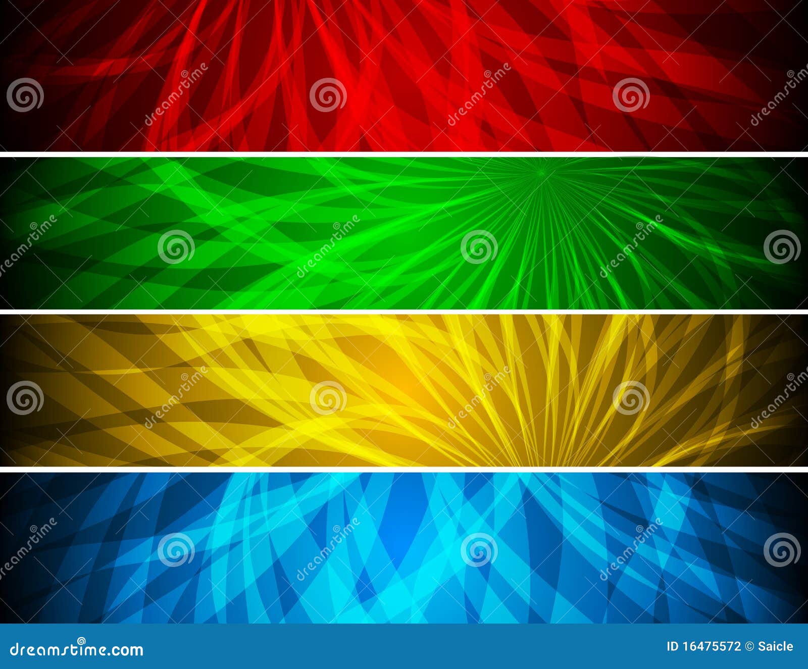 Simple vibrant banners stock vector. Illustration of modern - 16475572