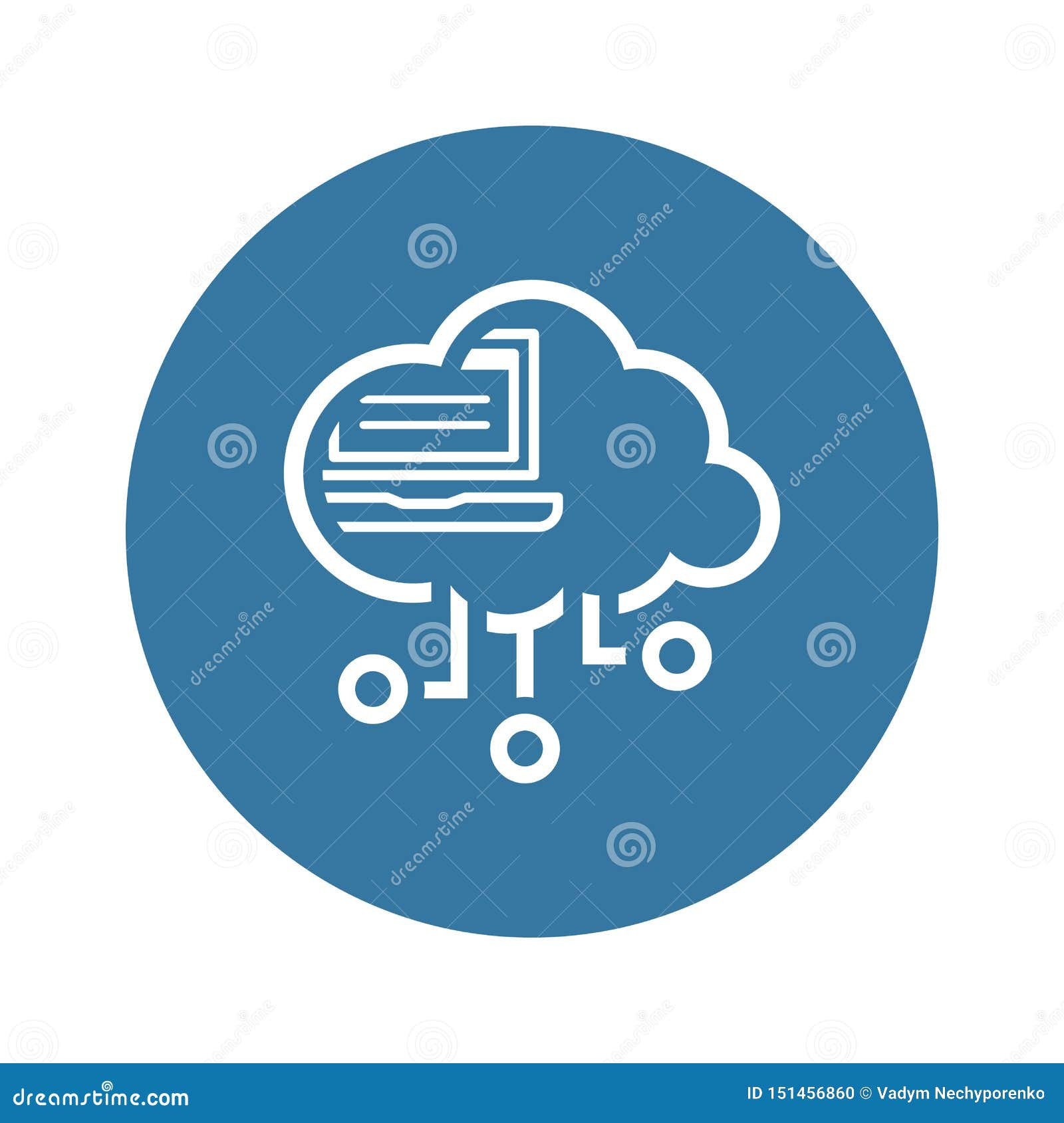 Simple Virtual Desktop Vector Icon Stock Vector - Illustration of ...