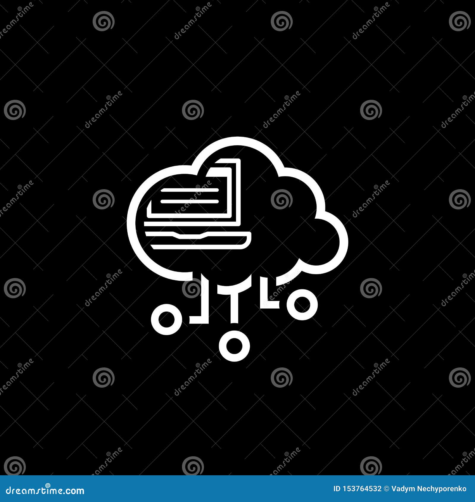 Simple Virtual Desktop Vector Icon Stock Vector - Illustration of ...