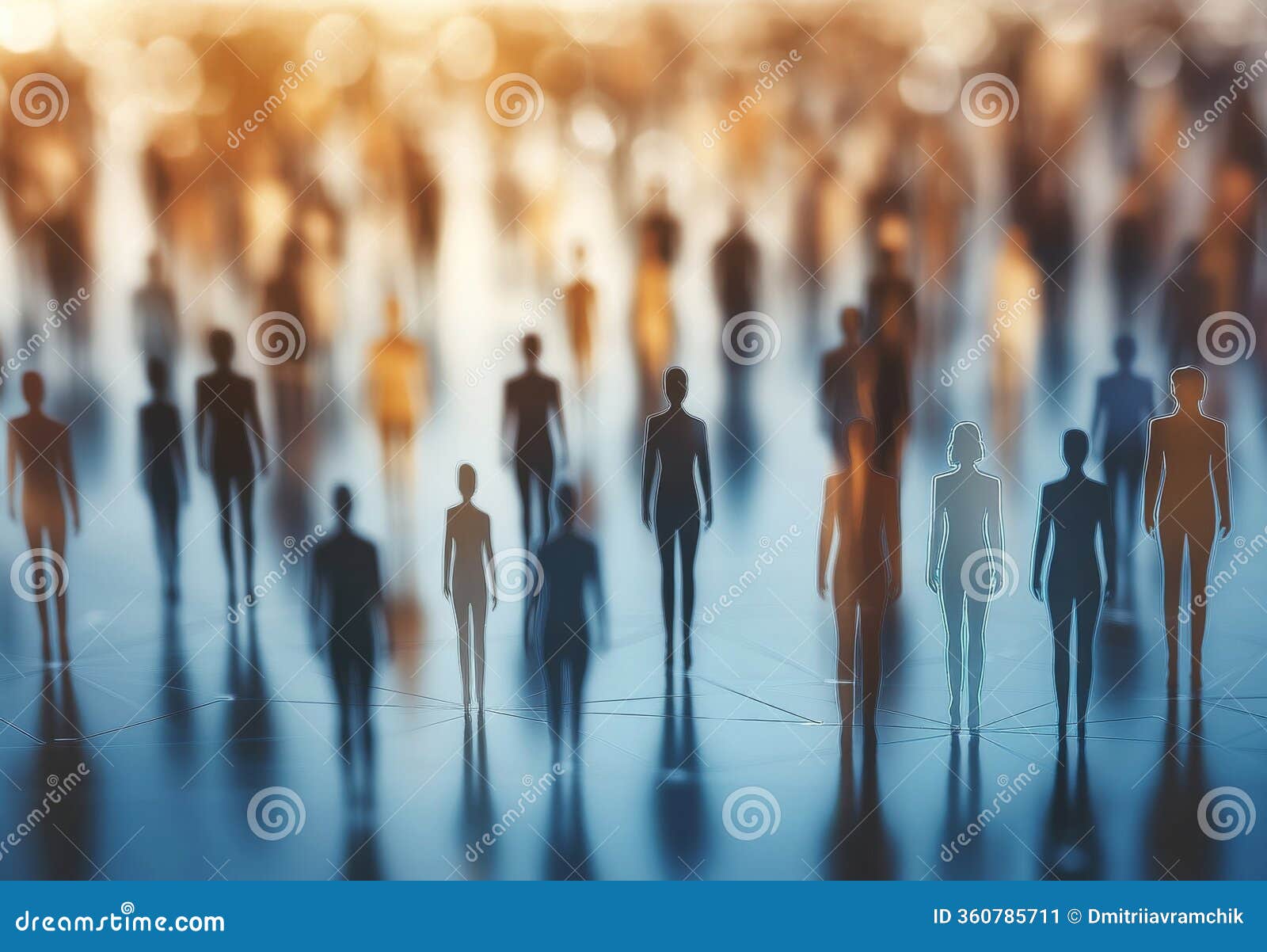 A Simple Visual of People Linked Together in an Online Network ...