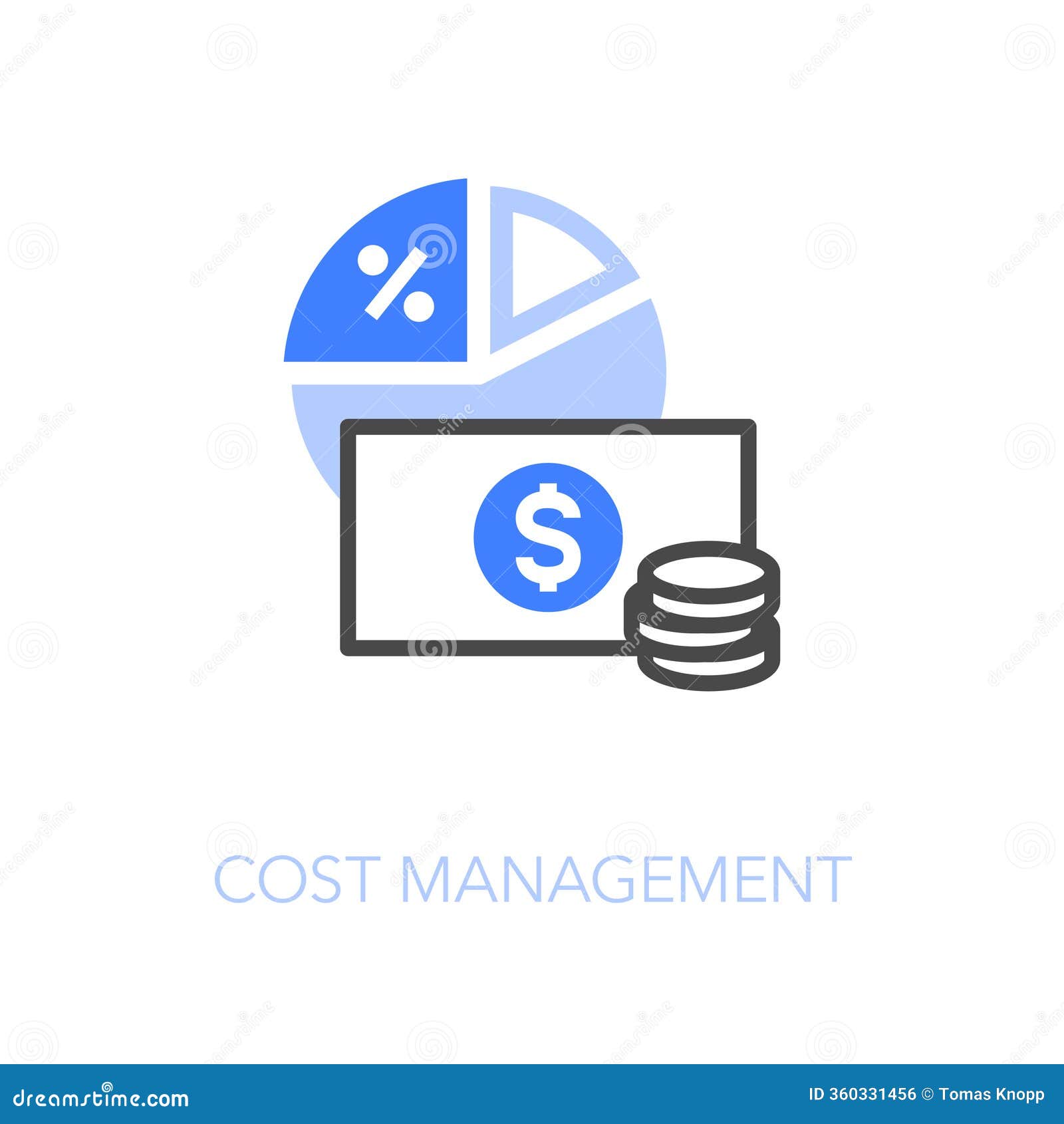 Simple Visualised Inflation Icon Symbol Vector Illustration ...