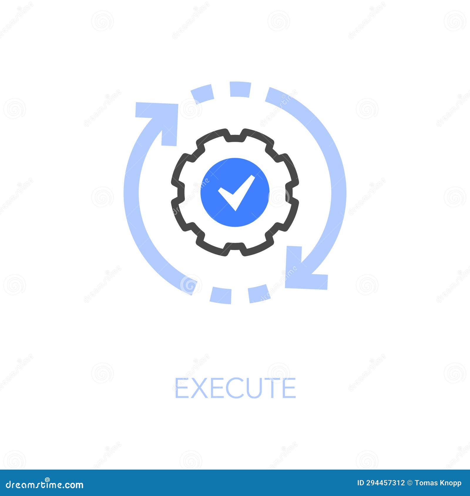 Simple Visualised Execute Icon Symbol Stock Vector - Illustration of ... Simple Visualised Execute Icon Symbol Stock Vector - Illustration of ...
