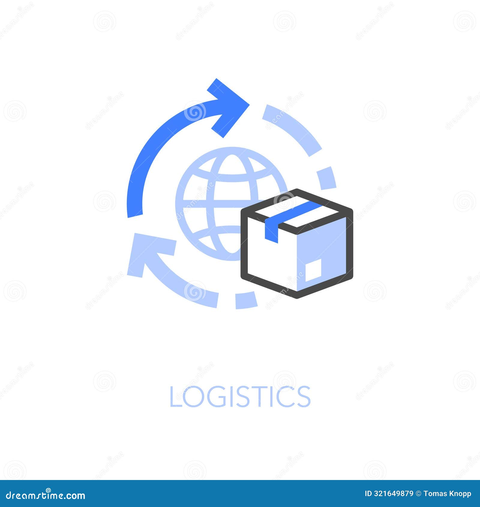 Simple Visualised Logistics Icon Symbol Stock Vector - Illustration of ... Simple Visualised Logistics Icon Symbol Stock Vector - Illustration of ...