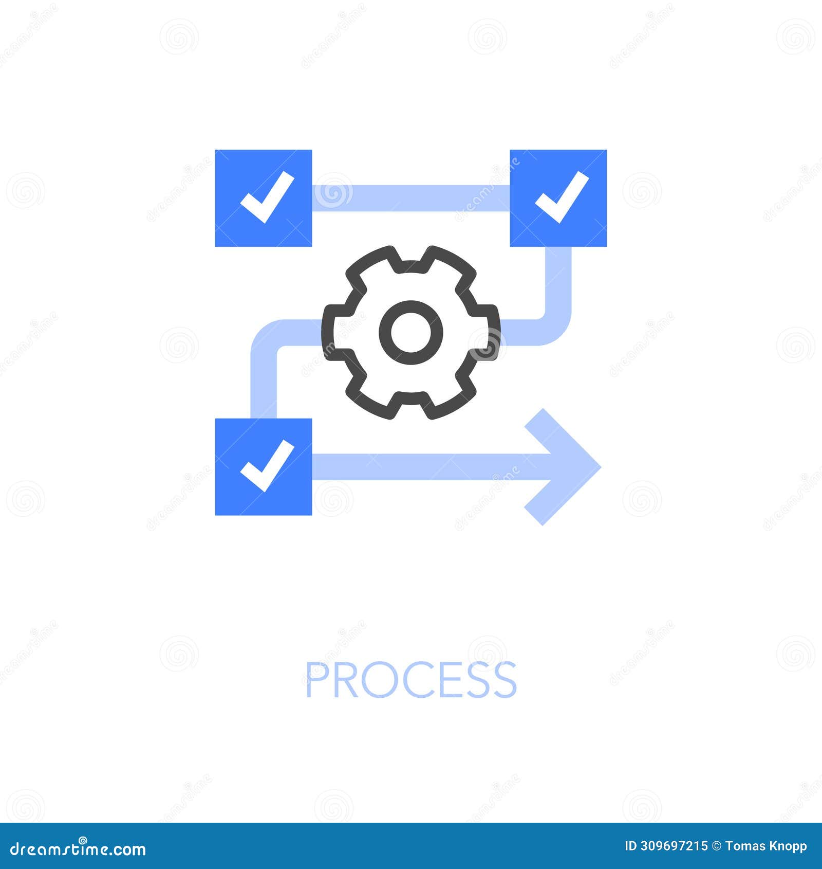 Simple Visualised Process Icon Symbol Stock Vector - Illustration of ... Simple Visualised Process Icon Symbol Stock Vector - Illustration of ...