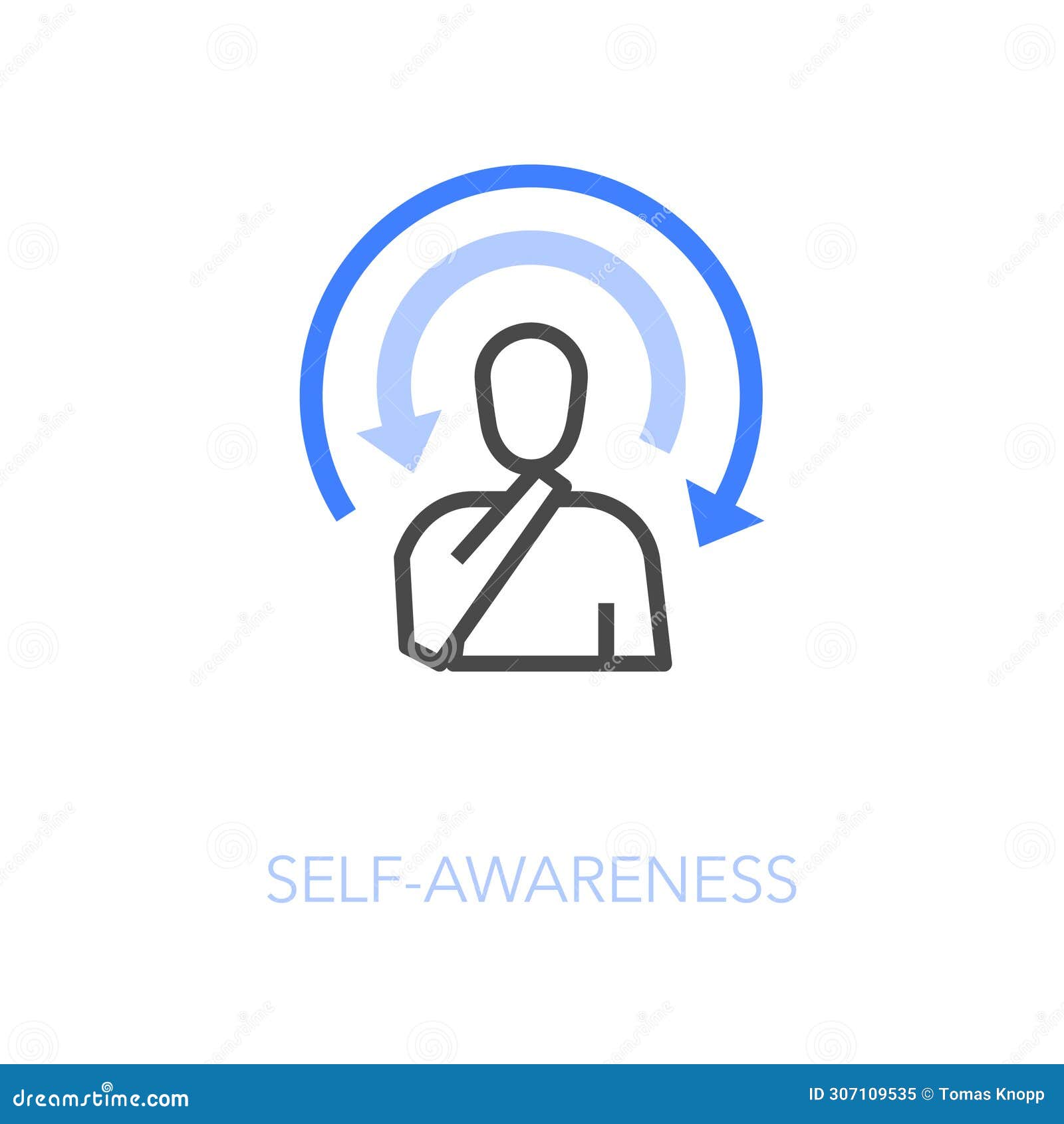 Simple Visualised Self-awareness Icon Symbol Stock Vector ... Simple Visualised Self-awareness Icon Symbol Stock Vector ...