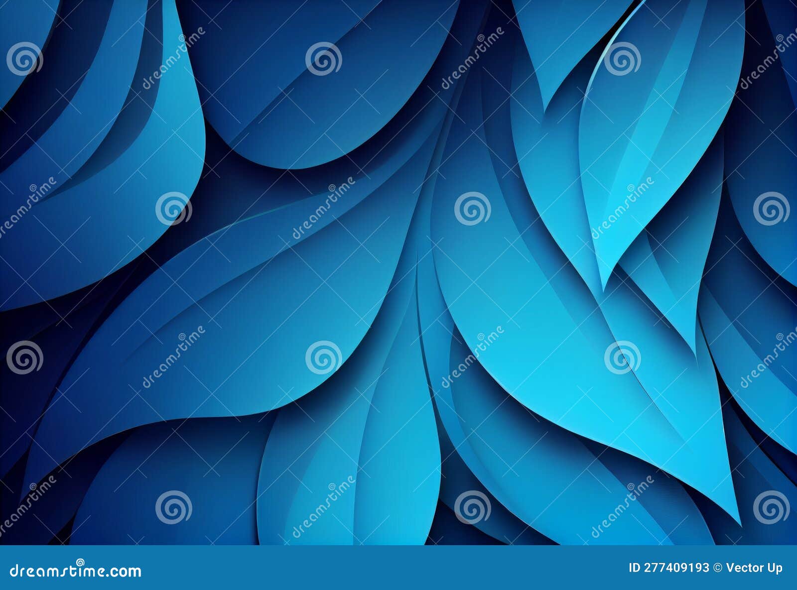 Simple Wallpaper Design Blue Color. Generative AI Stock Illustration ...