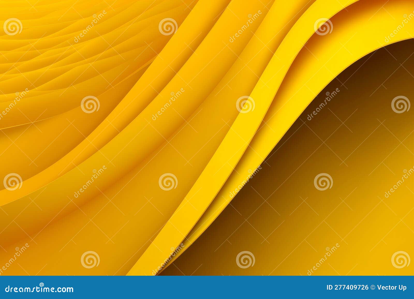 Simple Wallpaper Design Yellow Color. Generative AI Stock Illustration ...