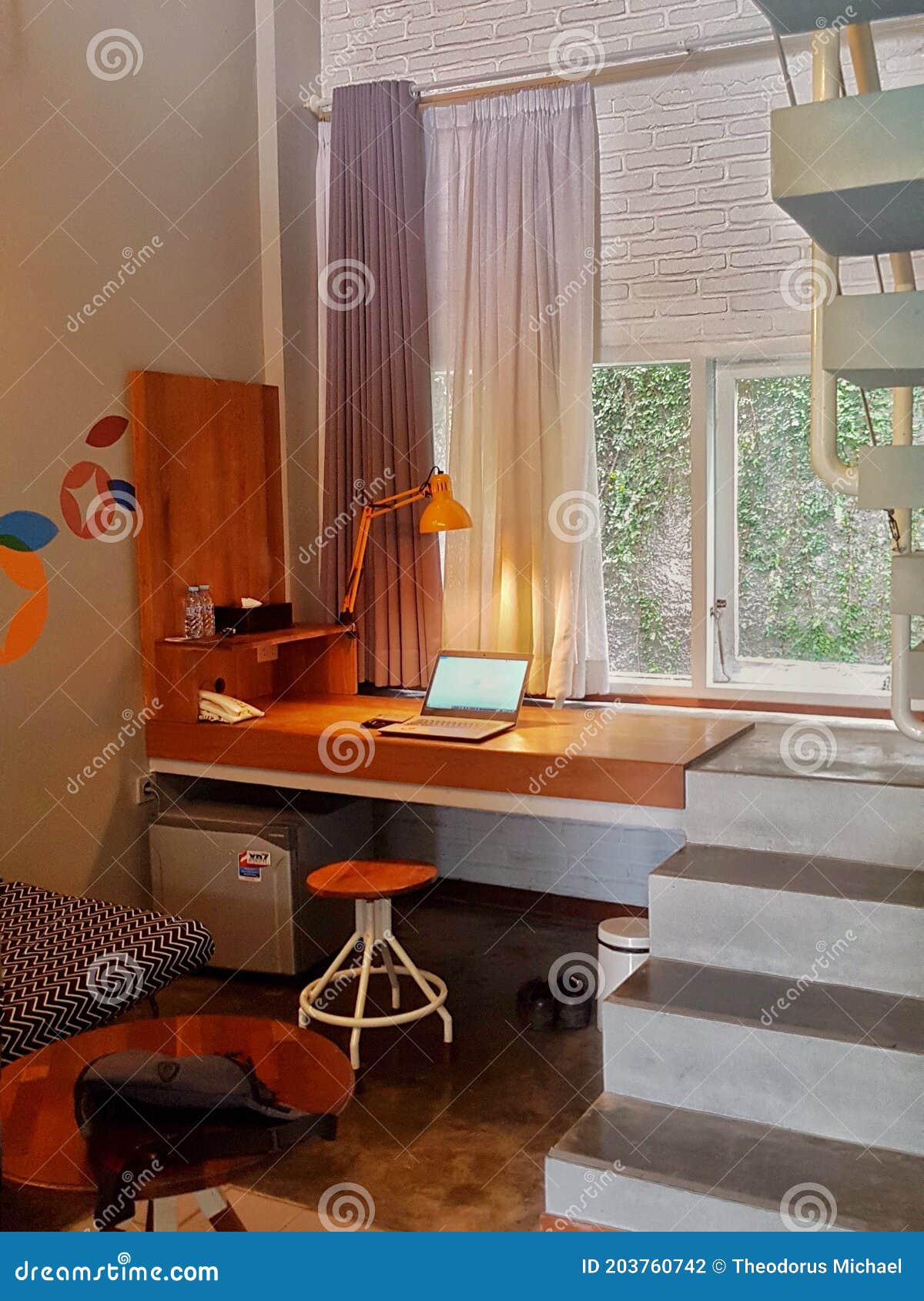 Simple Warm Room Design for Your Room Stock Photo - Image of warm, room ...