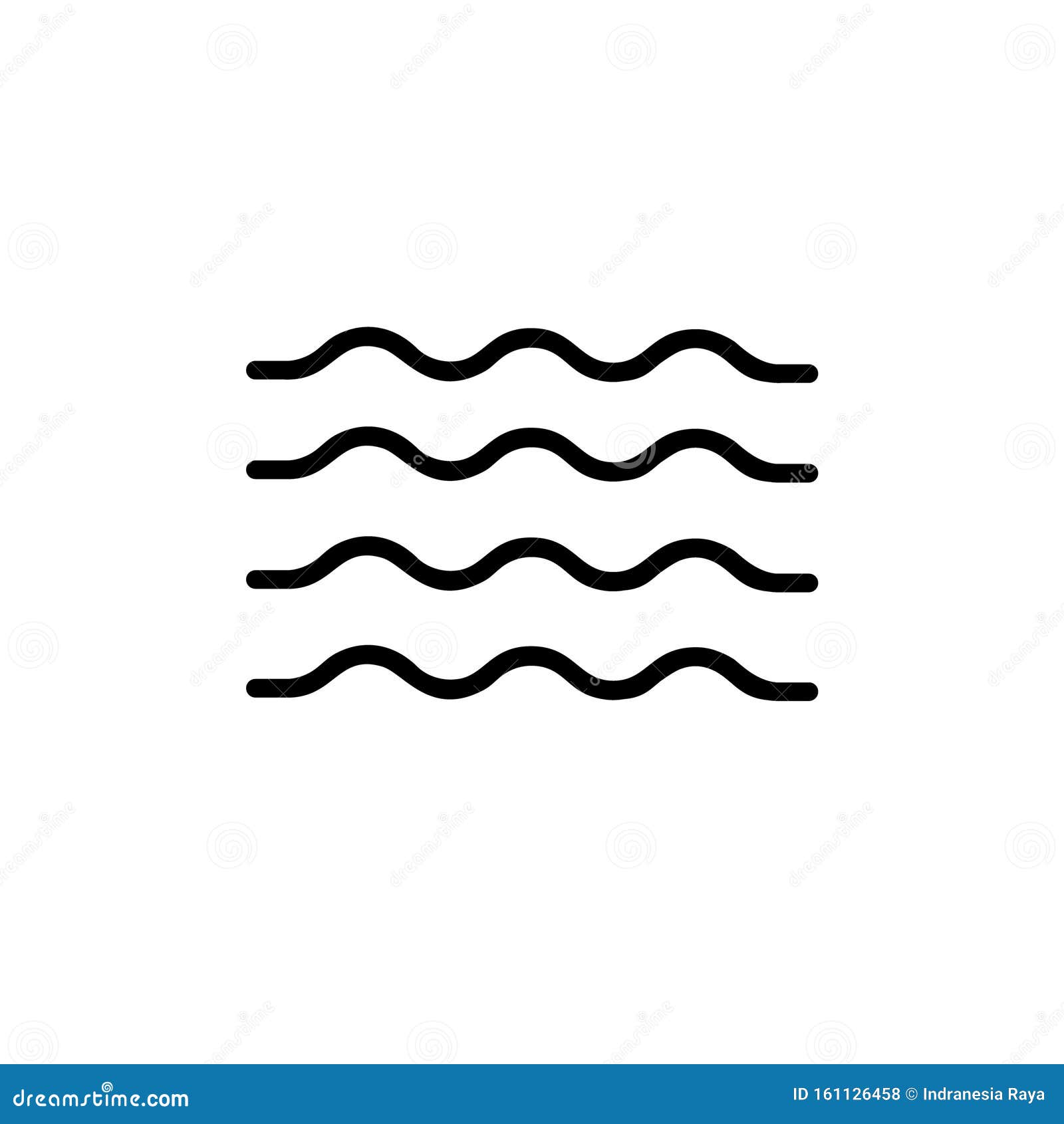 Water wave stock illustration. Illustration of water - 161126458