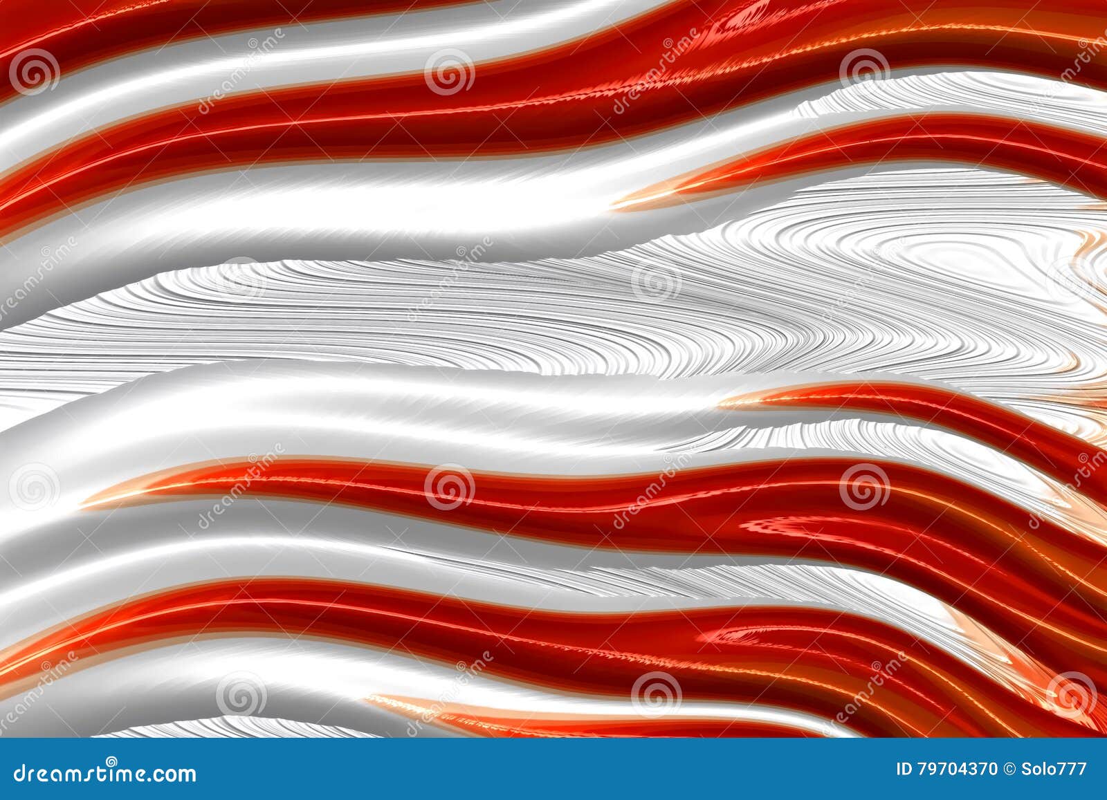 Simple Wavy Background - Digitally Generated Image Stock Illustration ...
