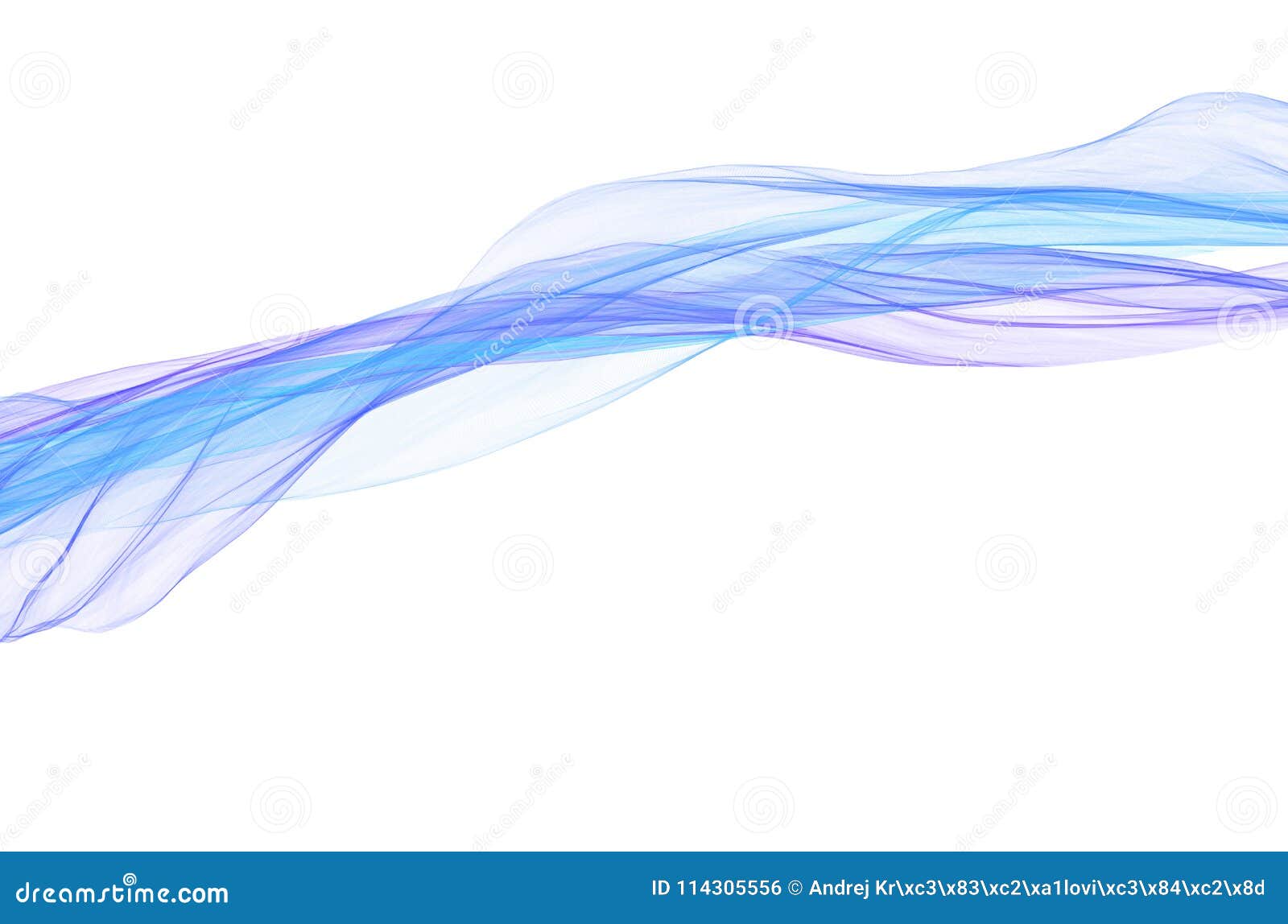 Cold Waves on White Background. Stock Illustration - Illustration of ...