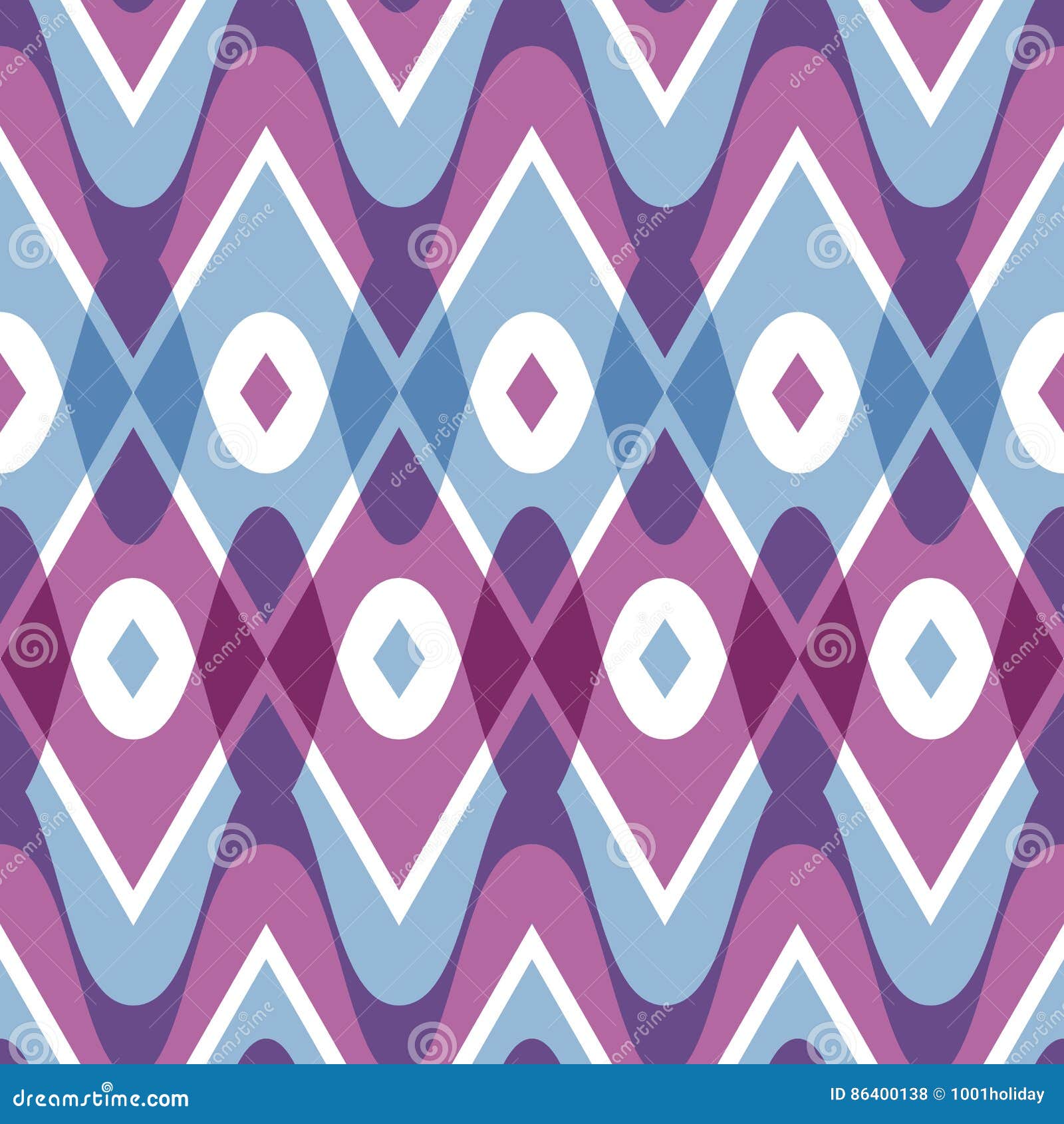 Simple Wavy Scalloped Seamless Pattern Stock Vector - Illustration of ...