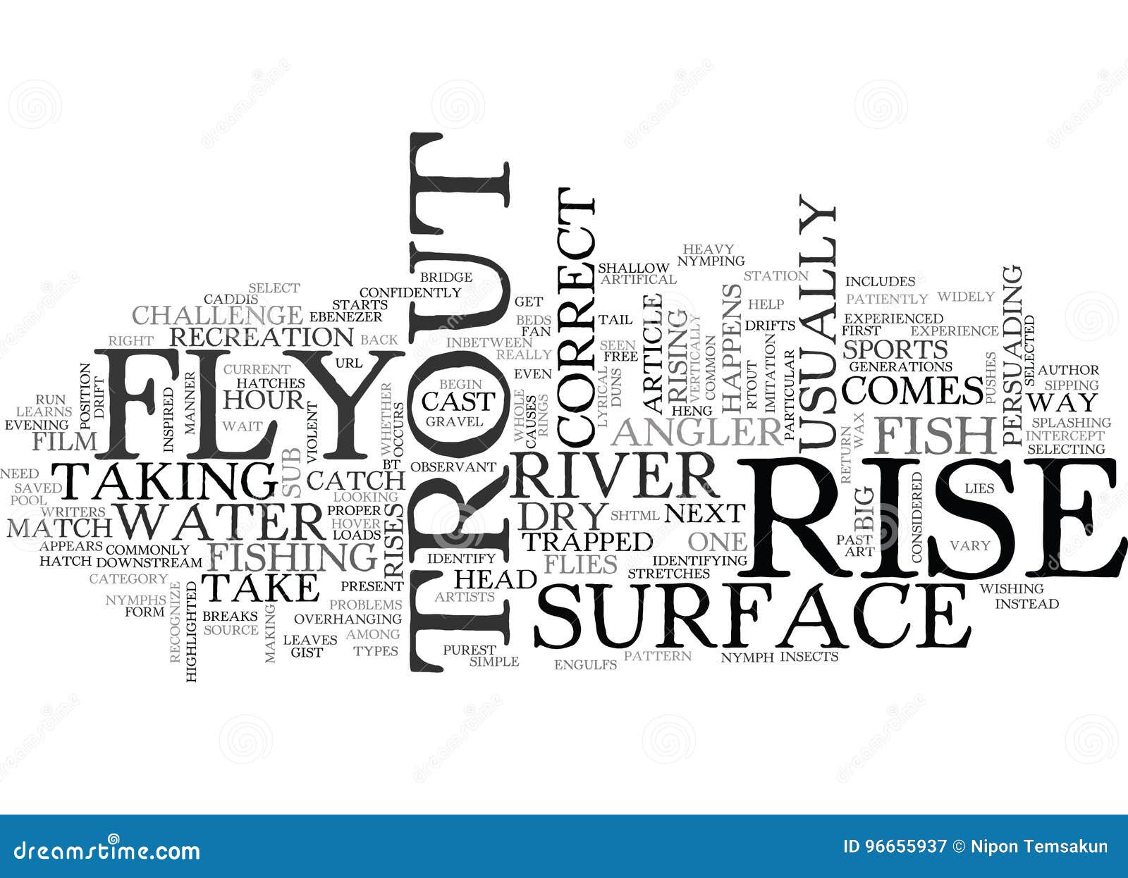A Simple Way To Identify and Catch the Big One in River Word Cloud ...