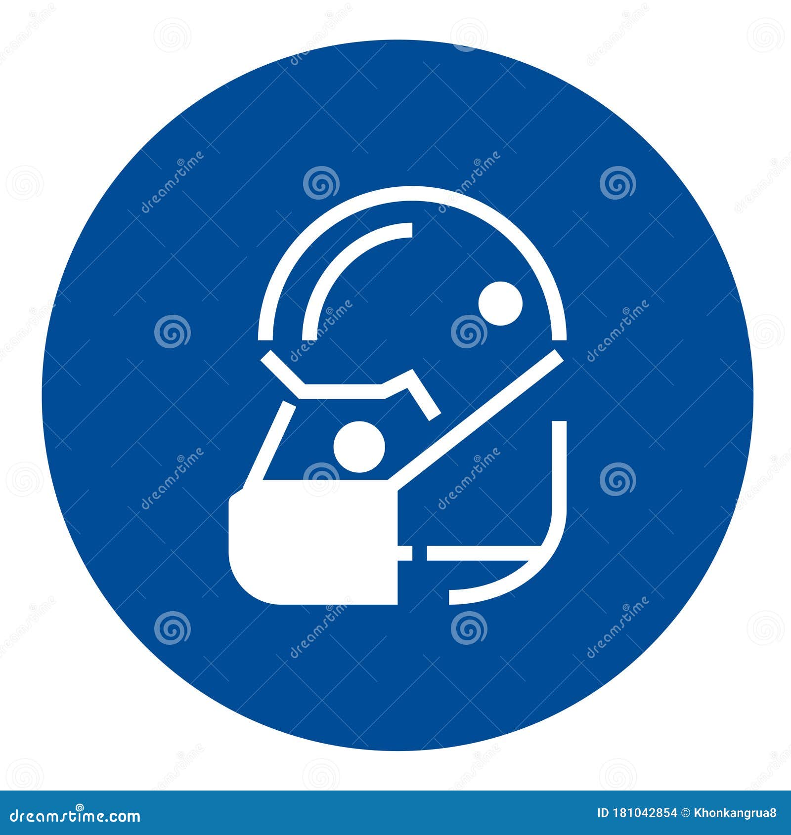 Simple Wear Protective Face Mask Icons for Your Design Stock Vector ...