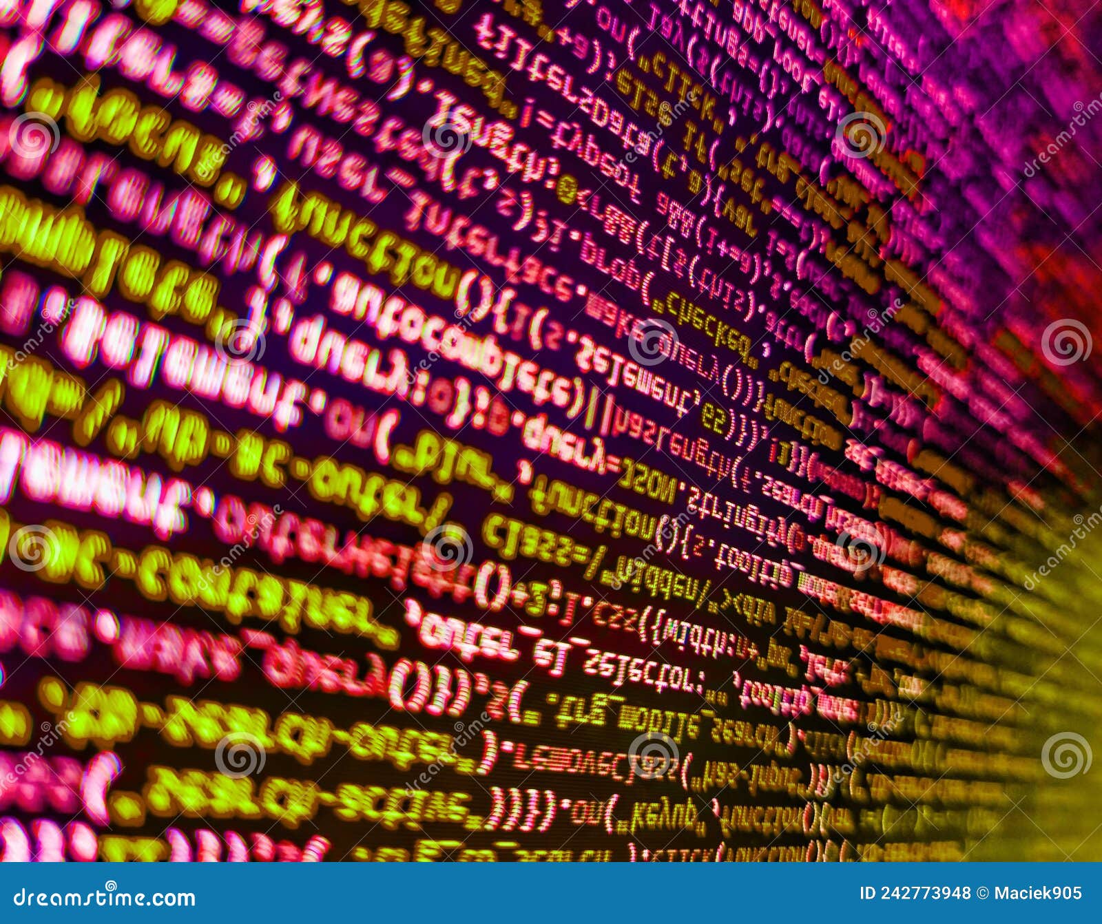 Simple Website HTML Code with Colourful Tags in Browser View on Dark ... Simple Website HTML Code with Colourful Tags in Browser View on Dark ...